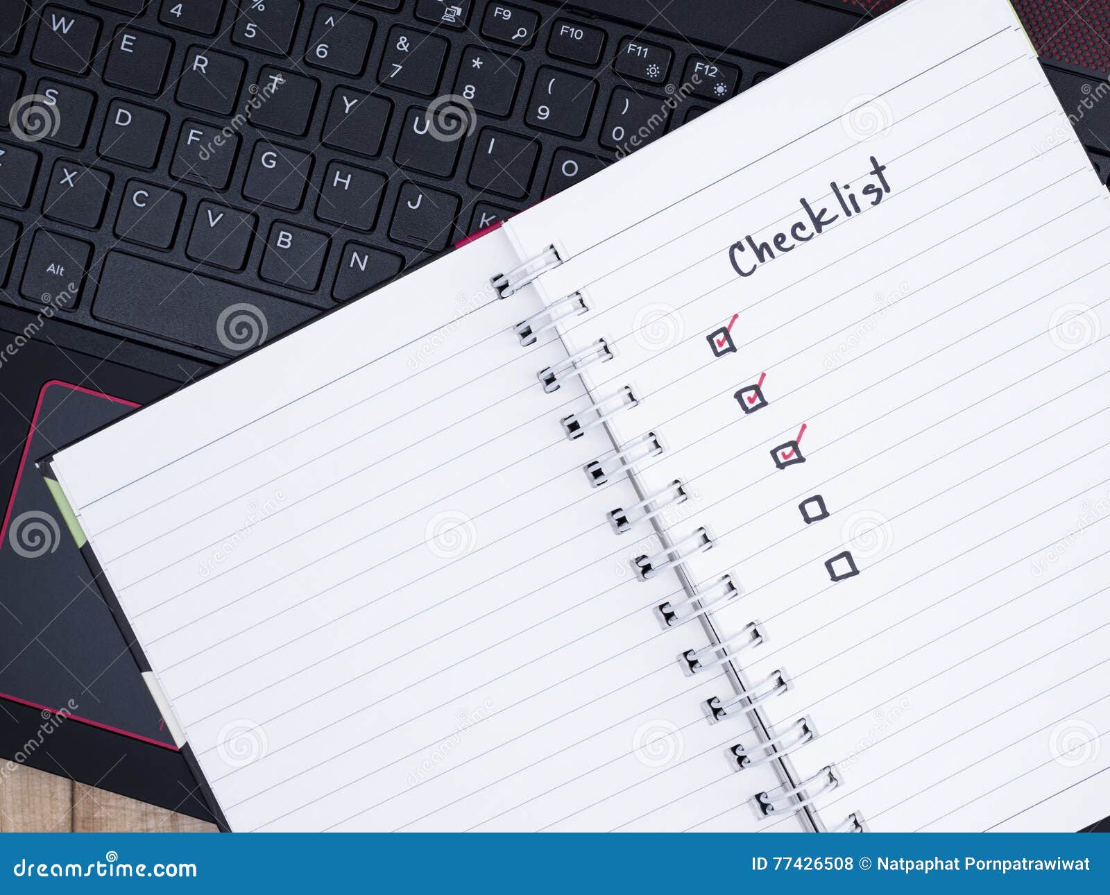 Checklist Laptop 5 Stock Photos - Free & Royalty-Free Stock Photos from ...