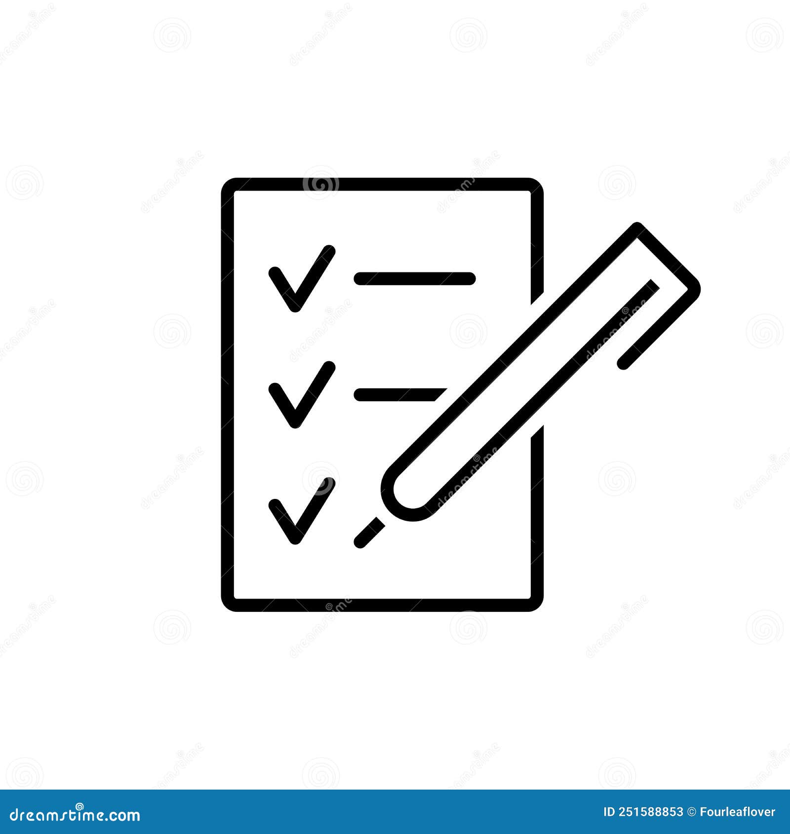 Checklist Line Icon. Clipboard With Checkmarks Line Icon. List With ... Checklist Line Icon. Clipboard With Checkmarks Line Icon. List With ...
