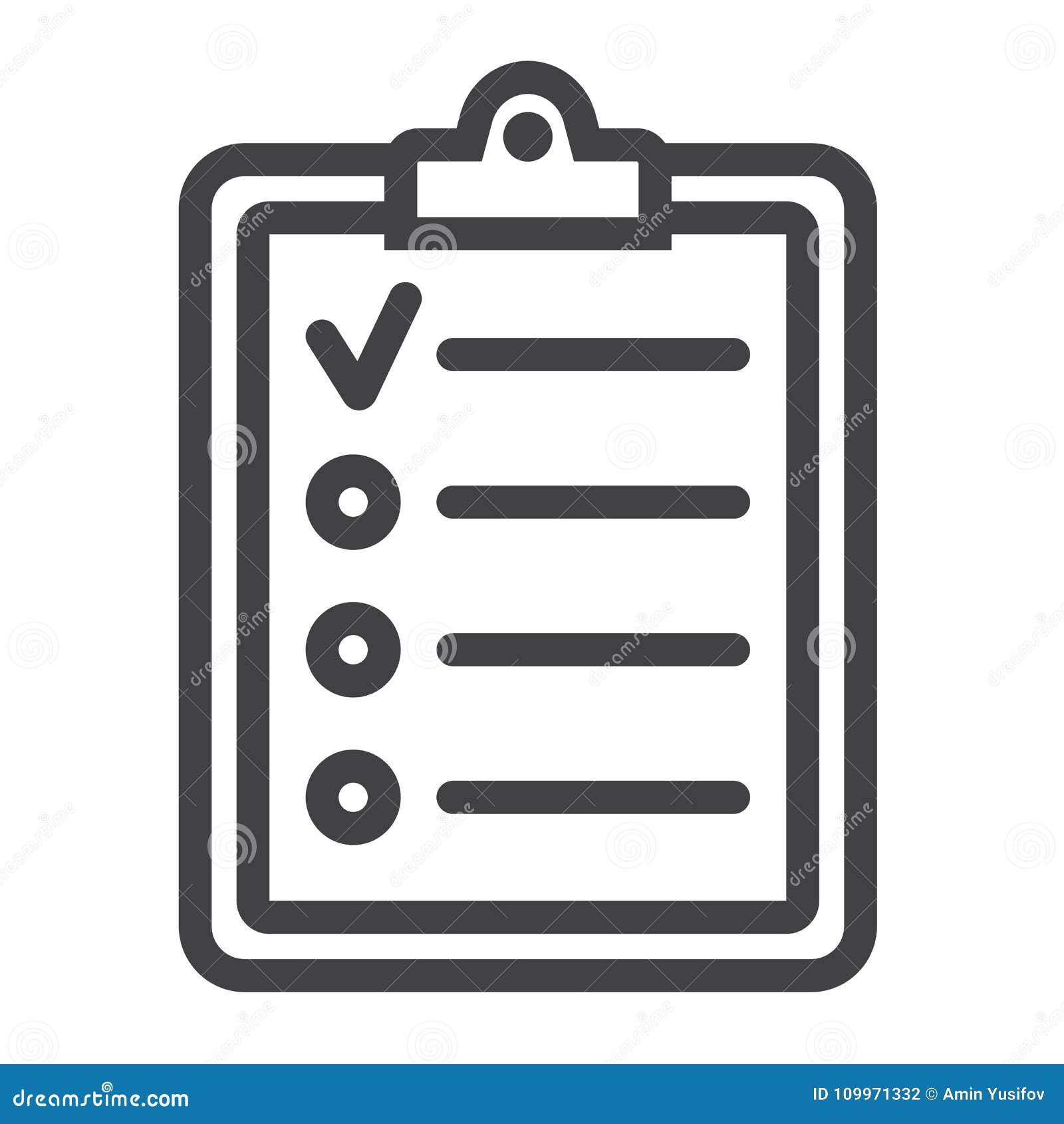 Note Clipboard Checkmark Stock Illustrations – 12,634 Note Clipboard ...