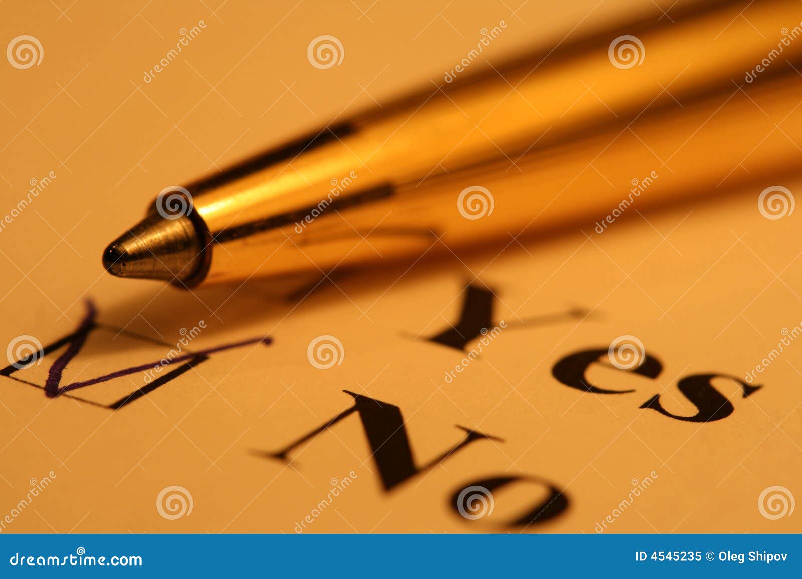 Checklist and pen stock image. Image of concept, business - 4545235