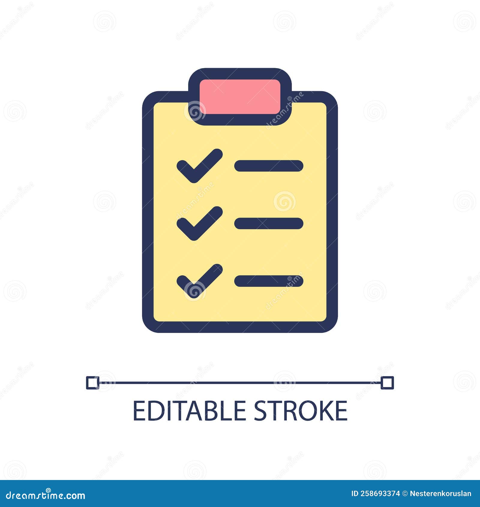 Checklist Pixel Perfecte Rgb Kleur Ui Pictogram Vector Illustratie ... Checklist Pixel Perfecte Rgb Kleur Ui Pictogram Vector Illustratie ...
