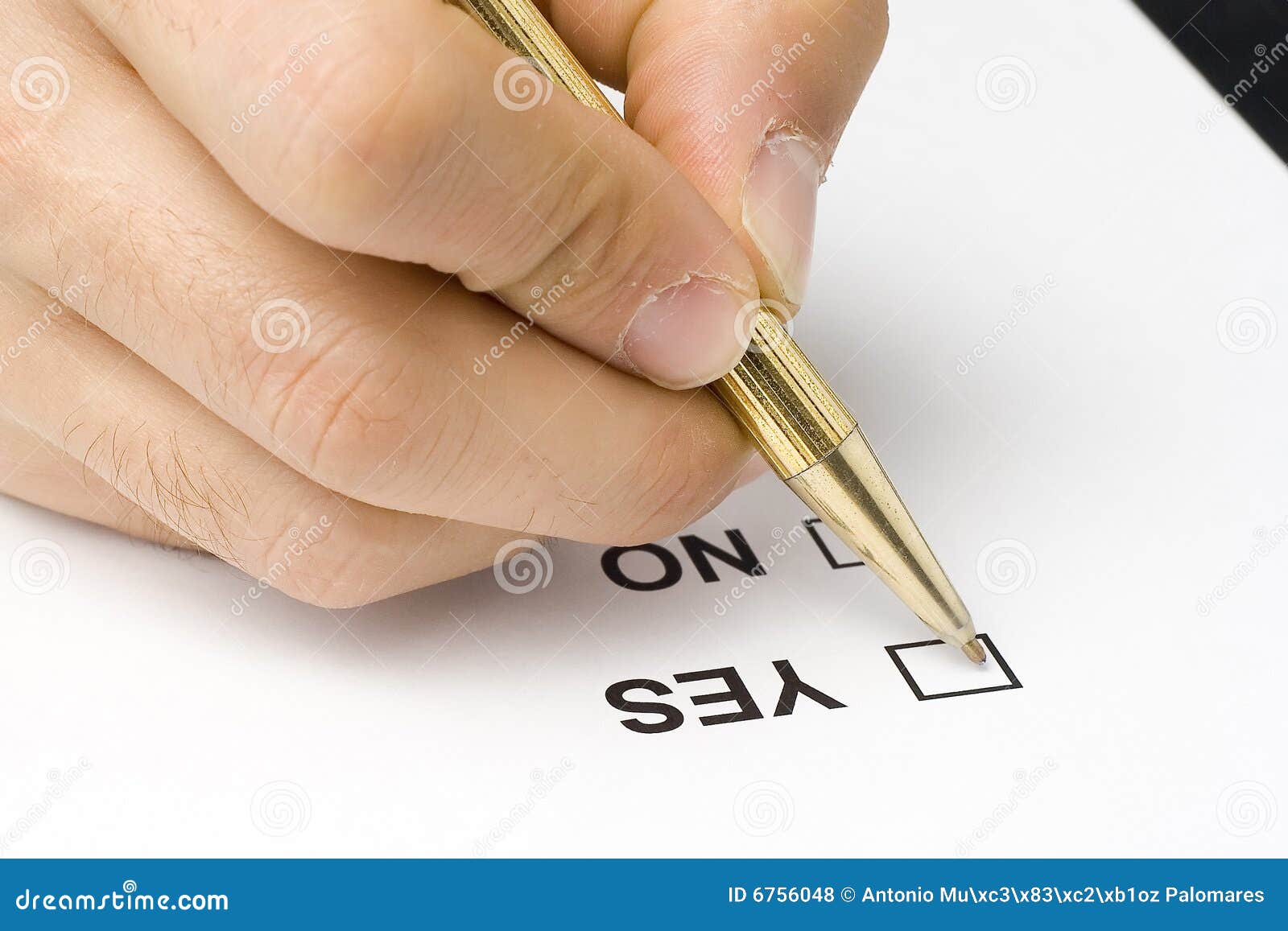 Checklist Questionnaire Quality of Service Stock Photo - Image of form ...