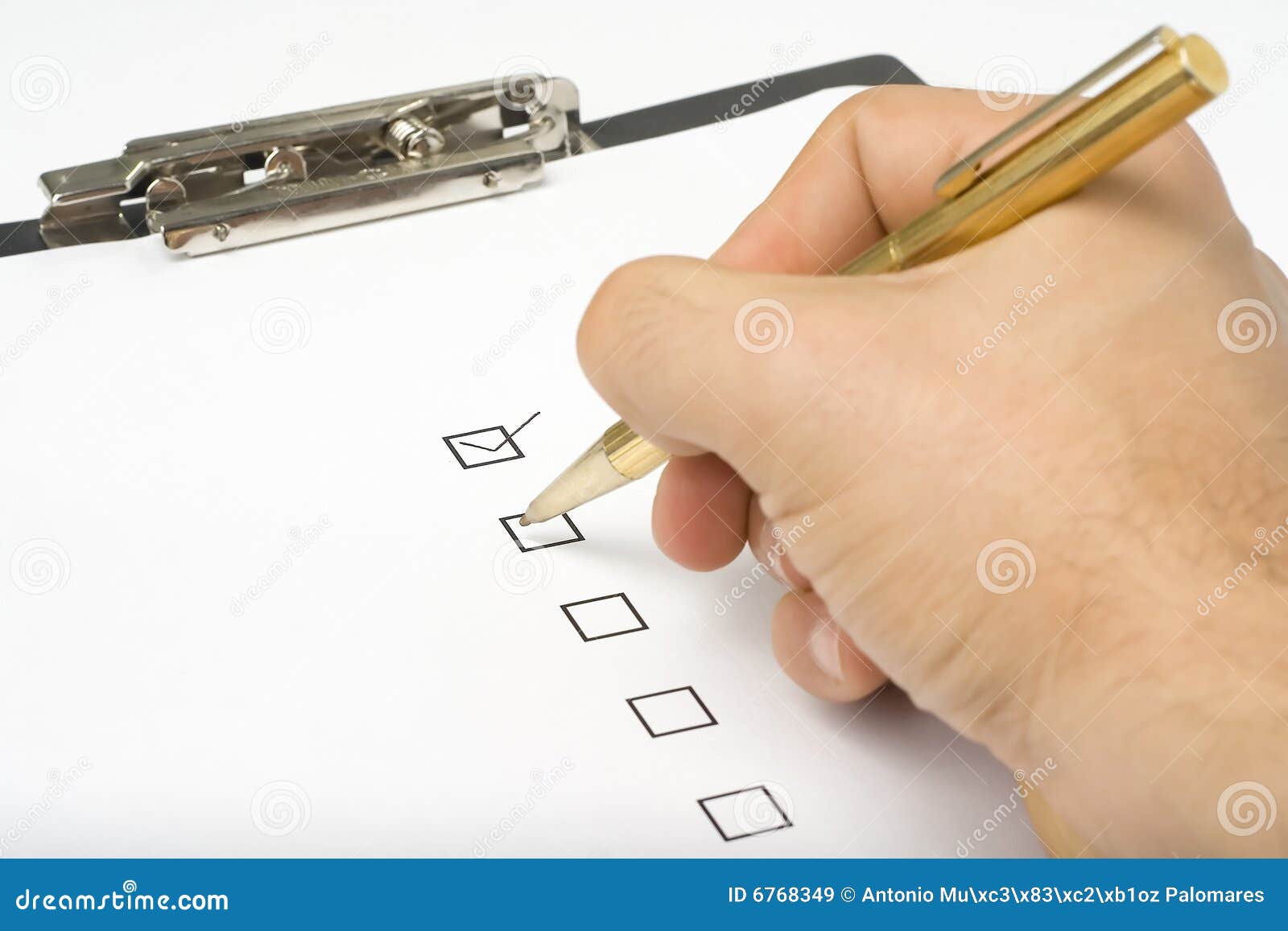 Checklist, Questionnaire, To Do List Or Business Planning Concept ...