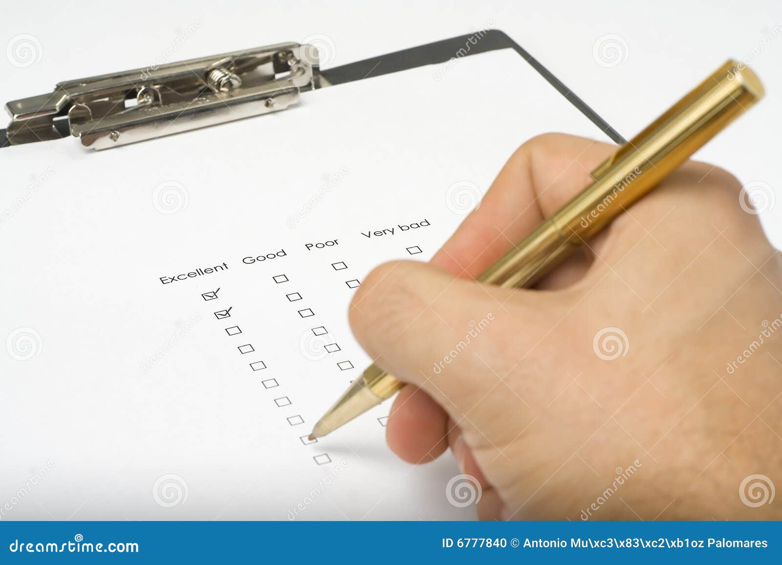 Checklist, Questionnaire, To Do List Or Business Planning Concept ...