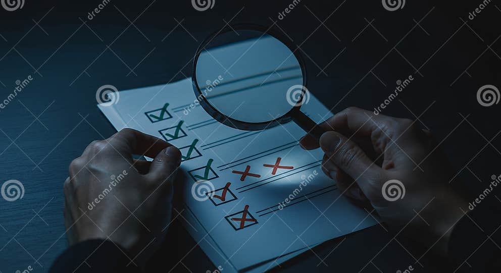 Checklist Review: Magnifying Glass Reveals Errors, Mistakes, and ...