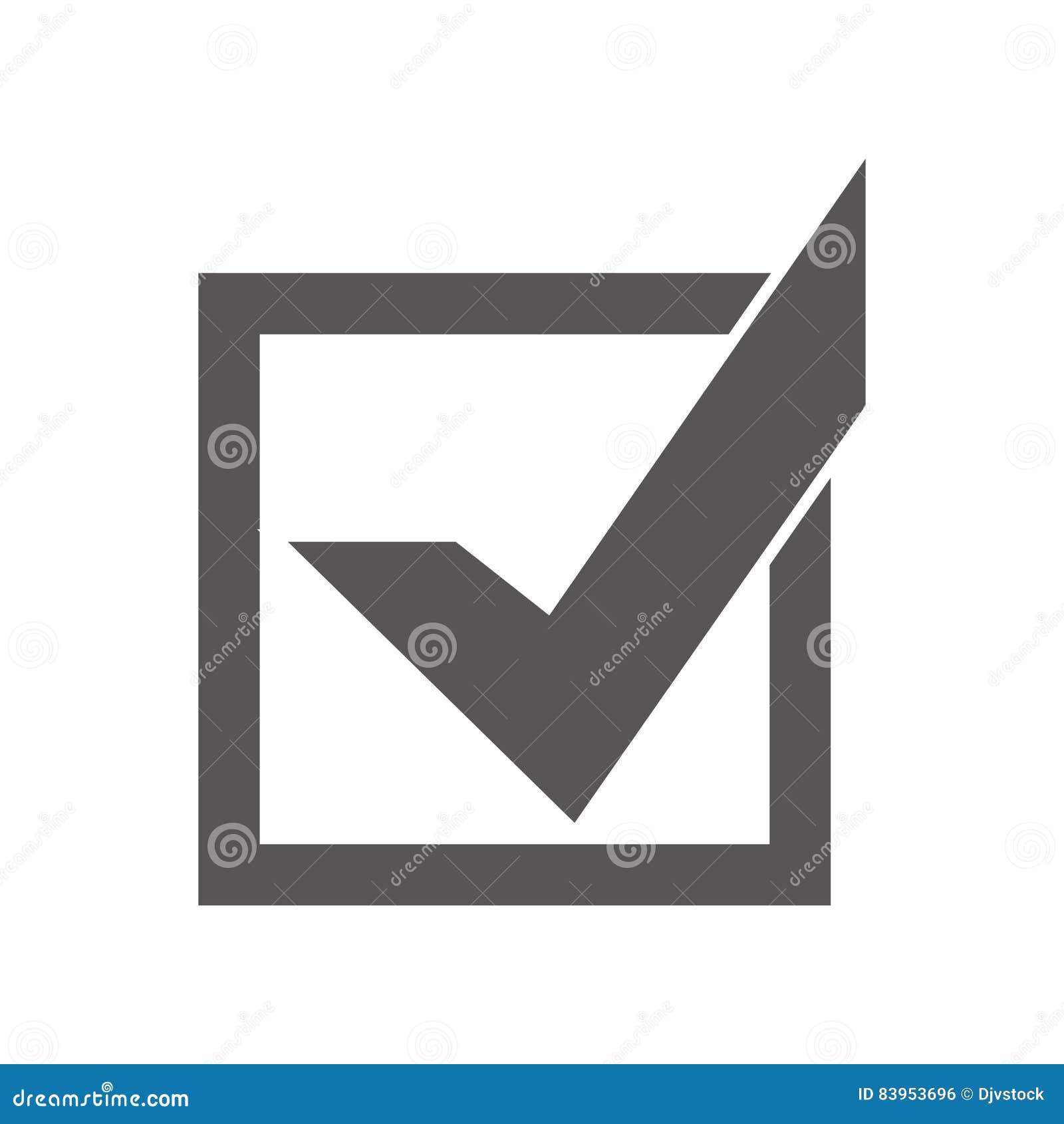 Checklist with Square Cases Icon Image Stock Vector - Illustration of ...