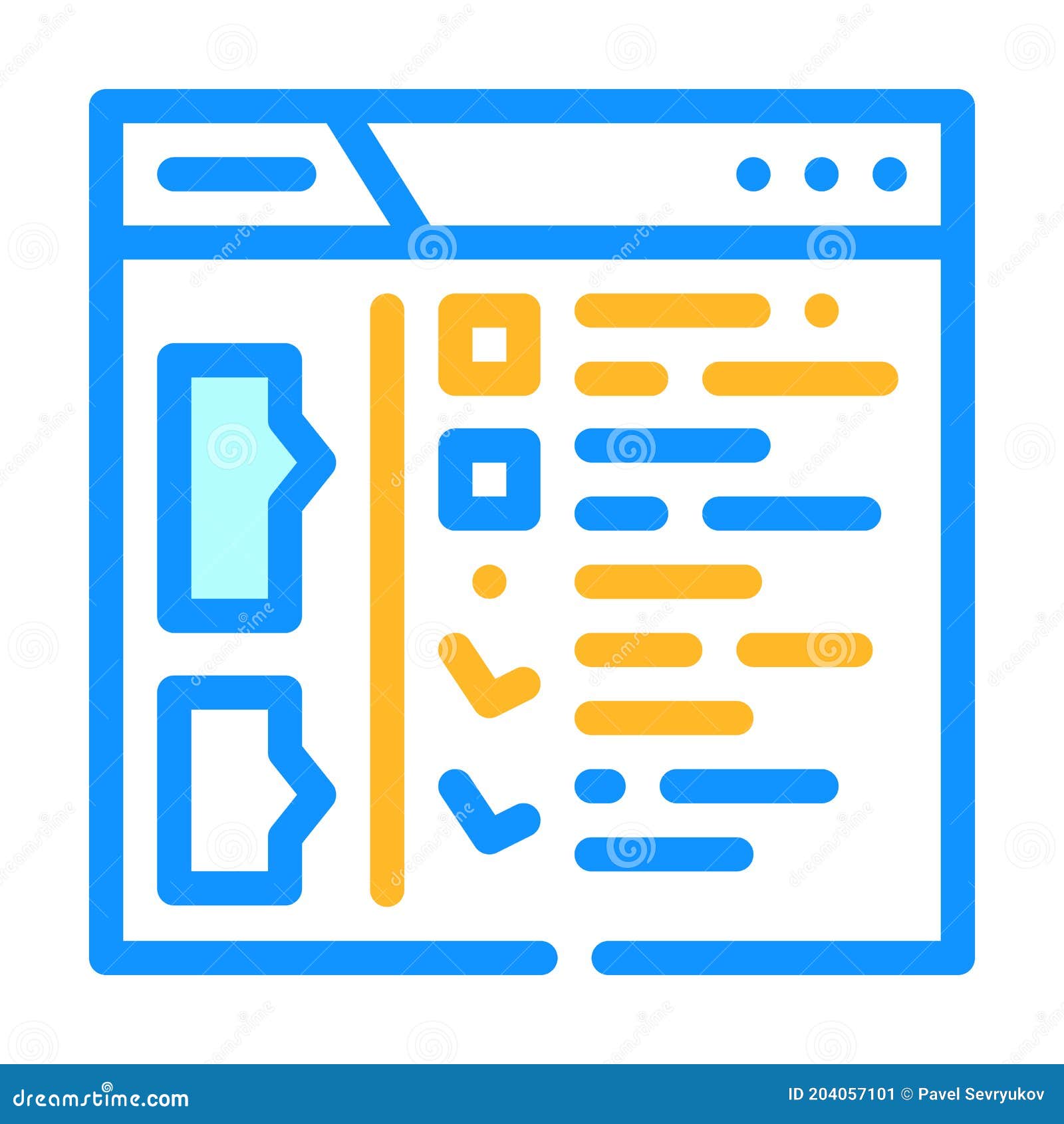 Checklist, Tasks Icon Cartoon Vector | CartoonDealer.com #175004717