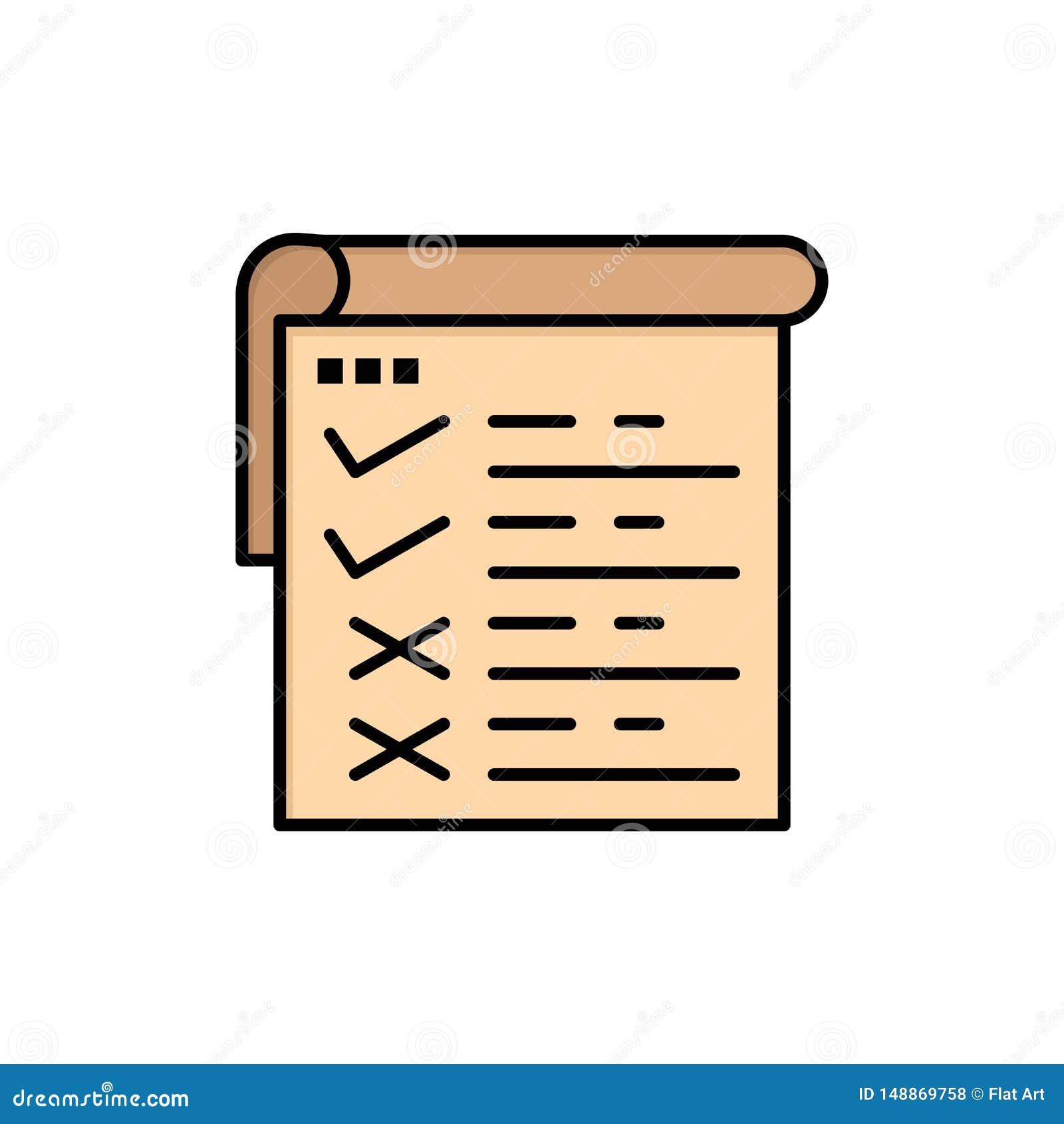 Checklist, Testing, Report, Qa Blue Logo Line Style Vector Illustration ... Checklist, Testing, Report, Qa Blue Logo Line Style Vector Illustration ...