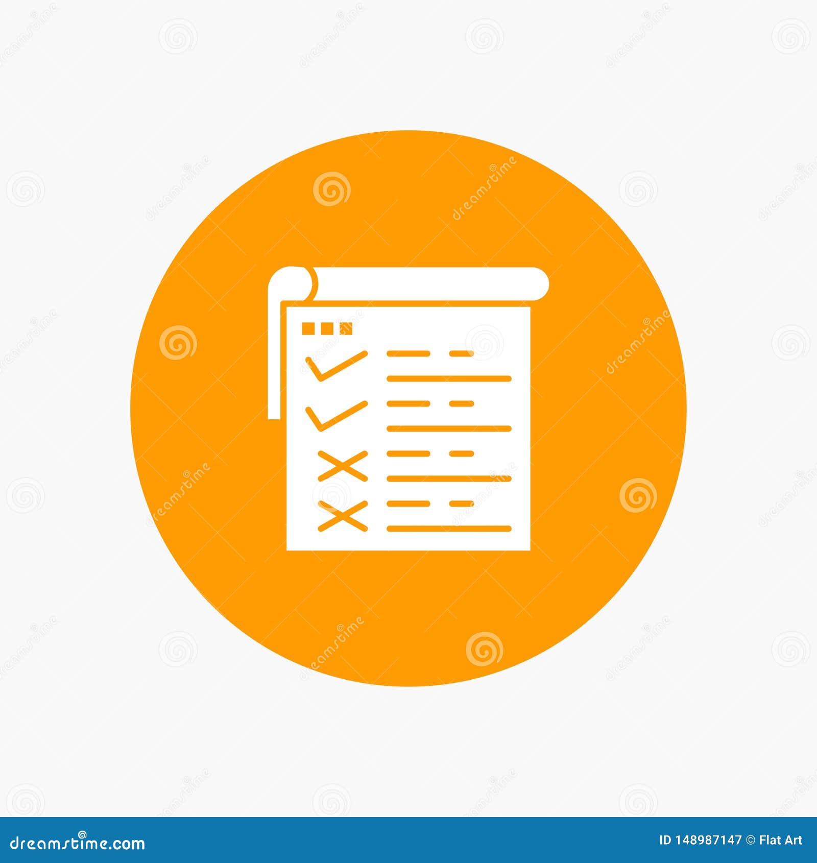 Checklist, Testing, Report, Qa Blue Logo Line Style Vector Illustration ... Checklist, Testing, Report, Qa Blue Logo Line Style Vector Illustration ...