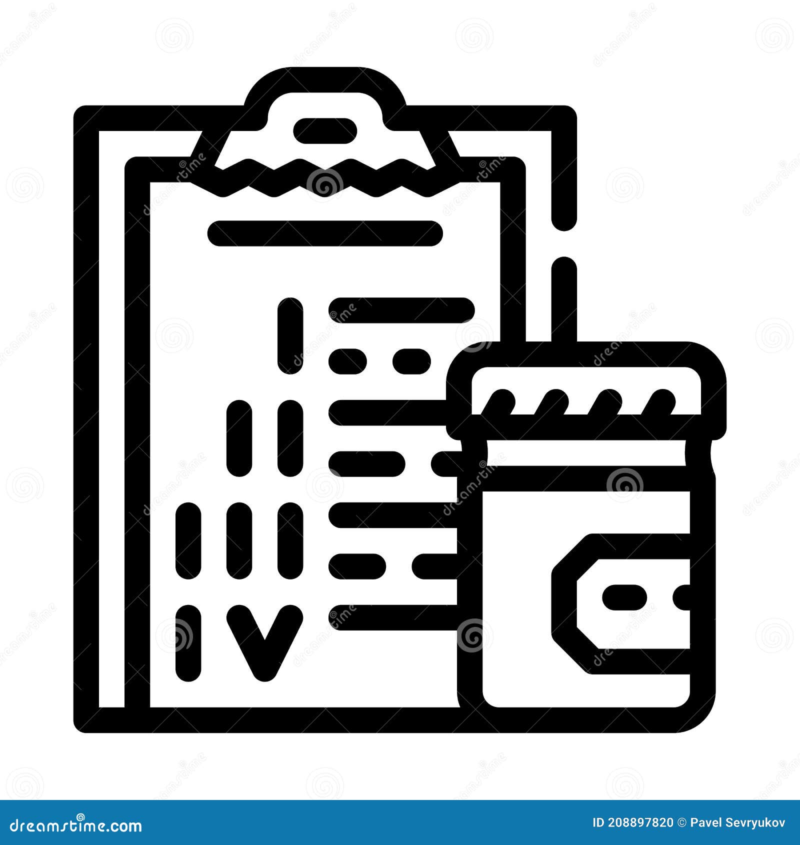 Checklist, Testing, Report, Qa Blue Logo Line Style Vector Illustration ... Checklist, Testing, Report, Qa Blue Logo Line Style Vector Illustration ...