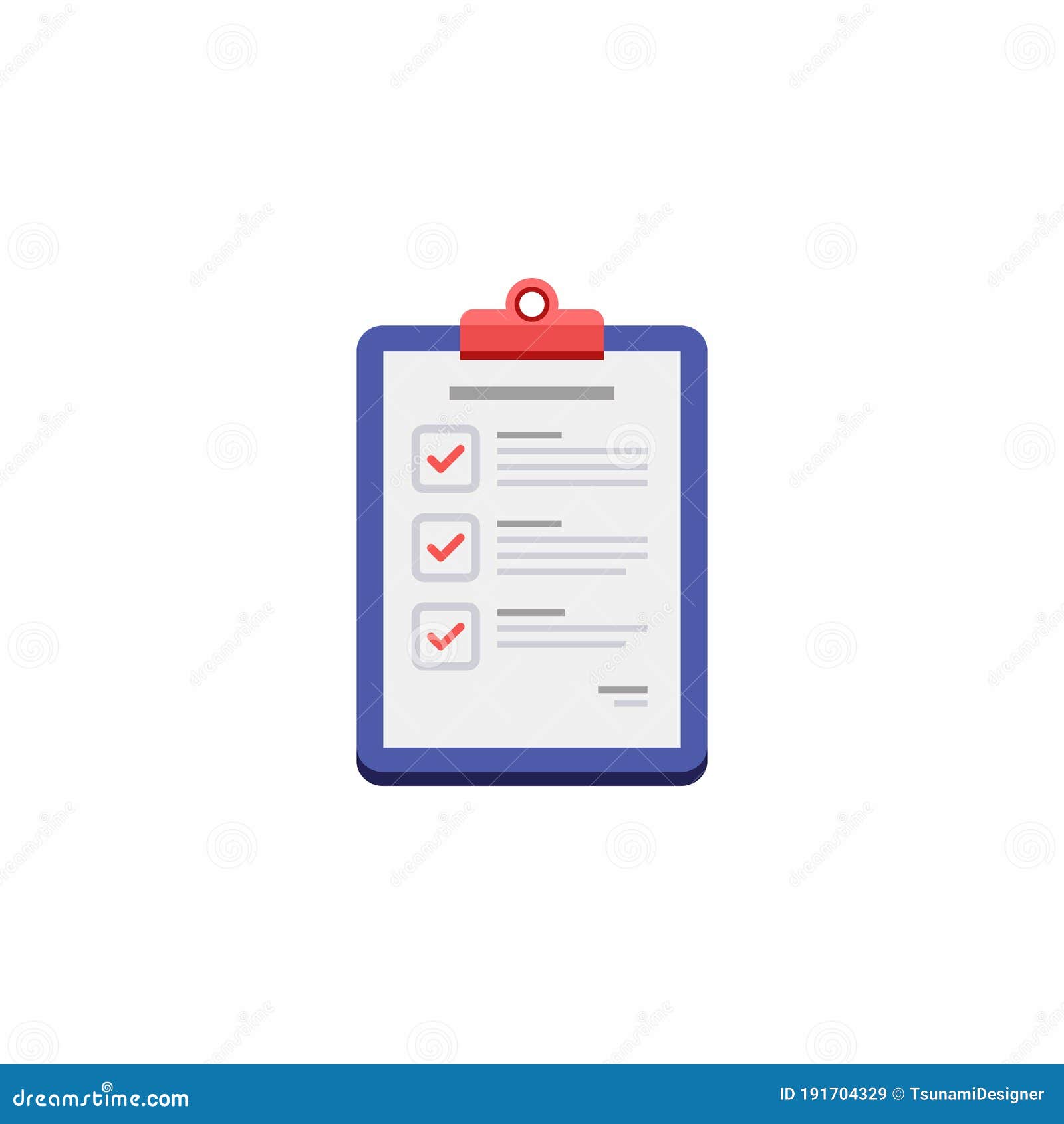 Checklist - White Background Icon Vector Isolated Stock Vector ...