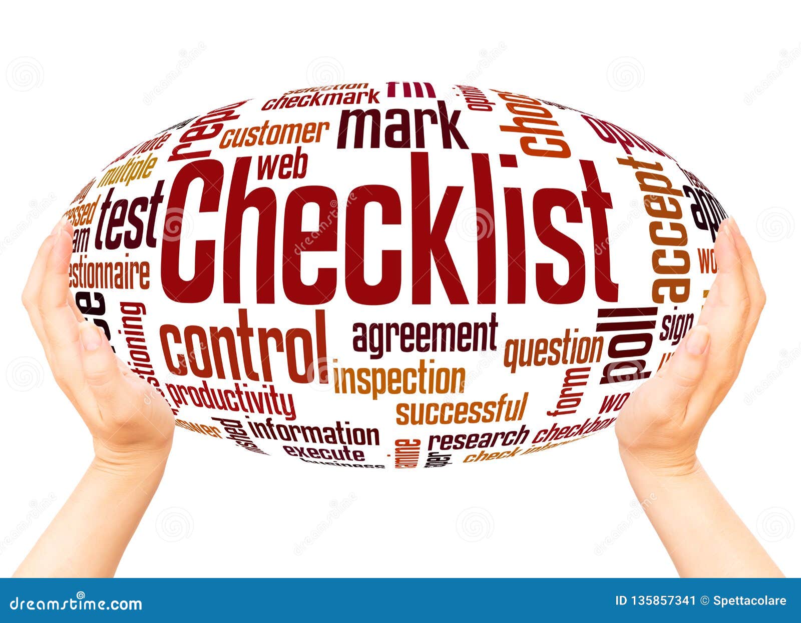 Checklist Word On White Paper Royalty-Free Stock Image | CartoonDealer ...
