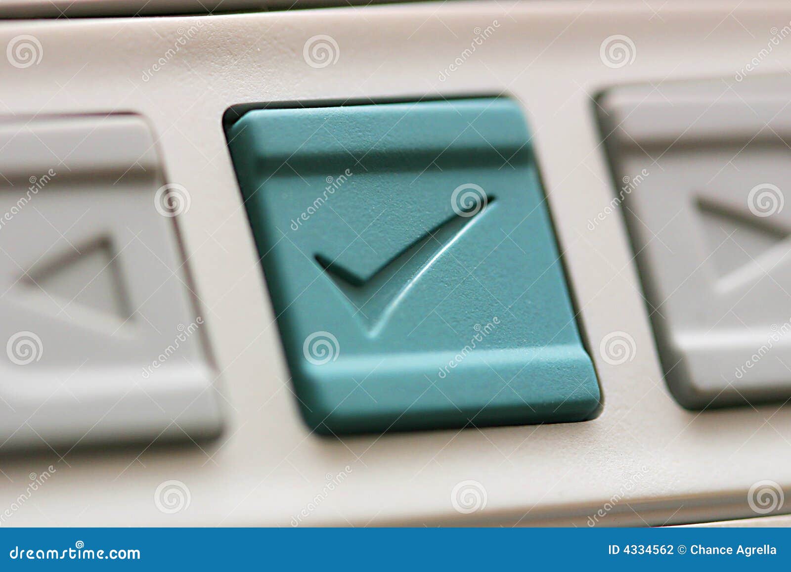 Checkmark button stock photo. Image of computer, confirm - 4334562
