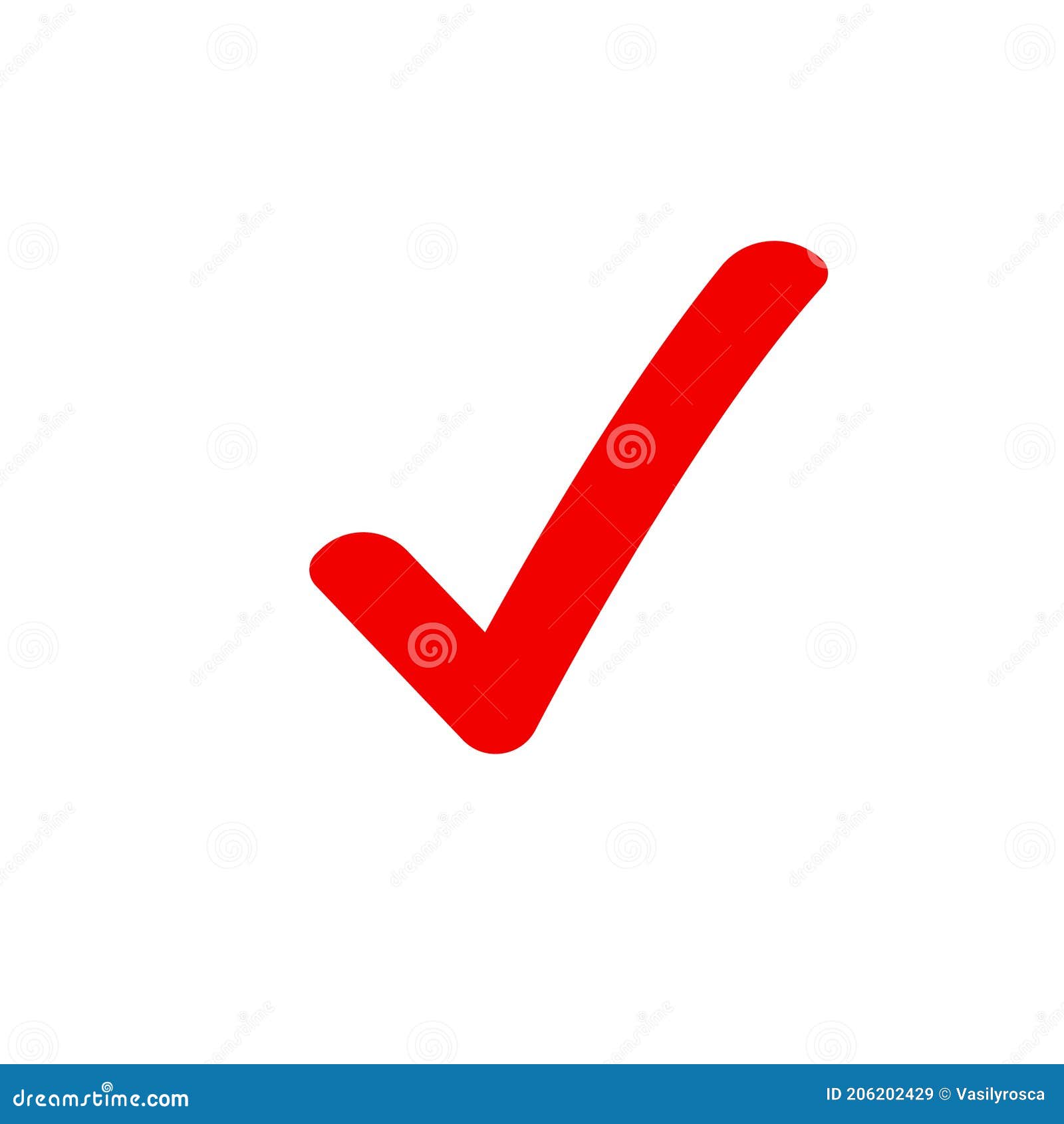 Checkmark Correct Tick Icon. Confirm Approval Checklist Done Vector ...