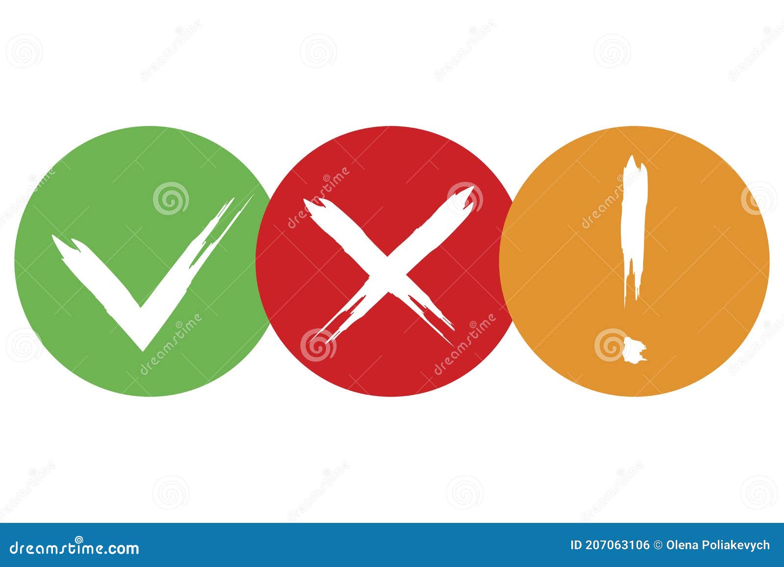 Checkmark, Cross, and Exclamation Mark Buttons. Website Icon Symbol ... Checkmark, Cross, and Exclamation Mark Buttons. Website Icon Symbol ...