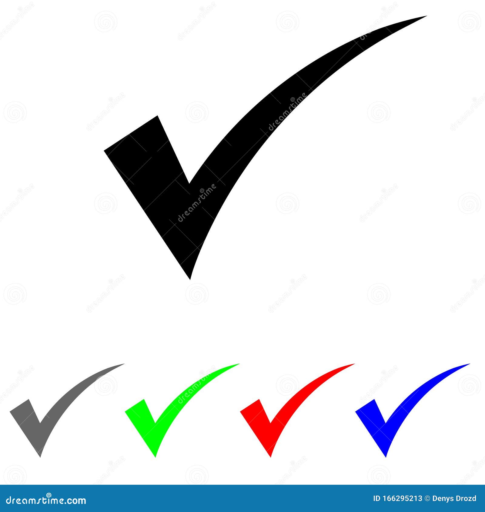 Checkmark Cross on White Background. Isolated Vector Sign Symbol ... Checkmark Cross on White Background. Isolated Vector Sign Symbol ...