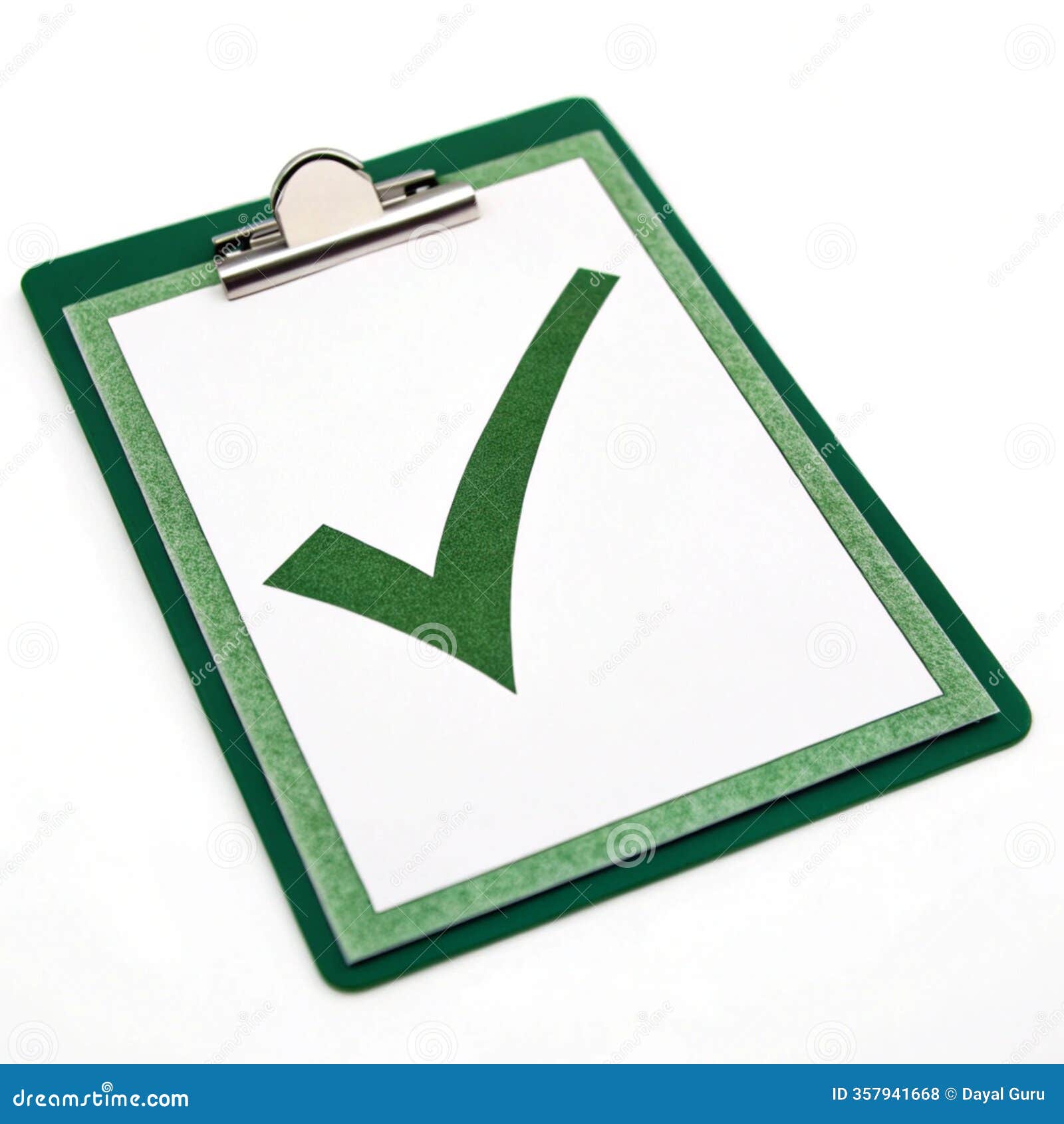 Checkmark Board Clipart