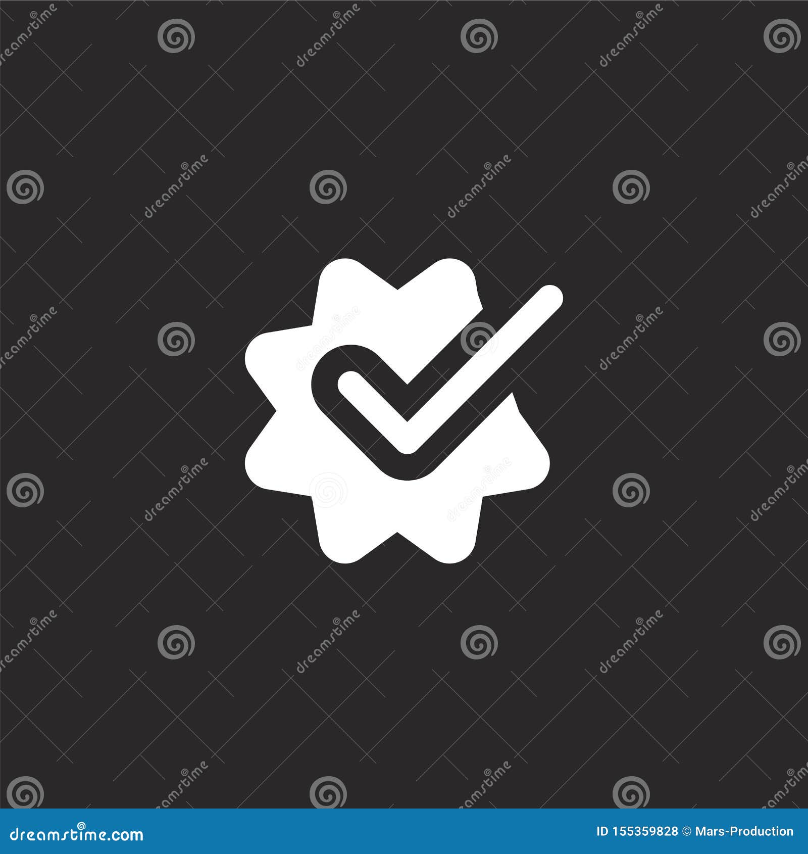 Checkmark Icon. Filled Checkmark Icon for Website Design and Mobile ...