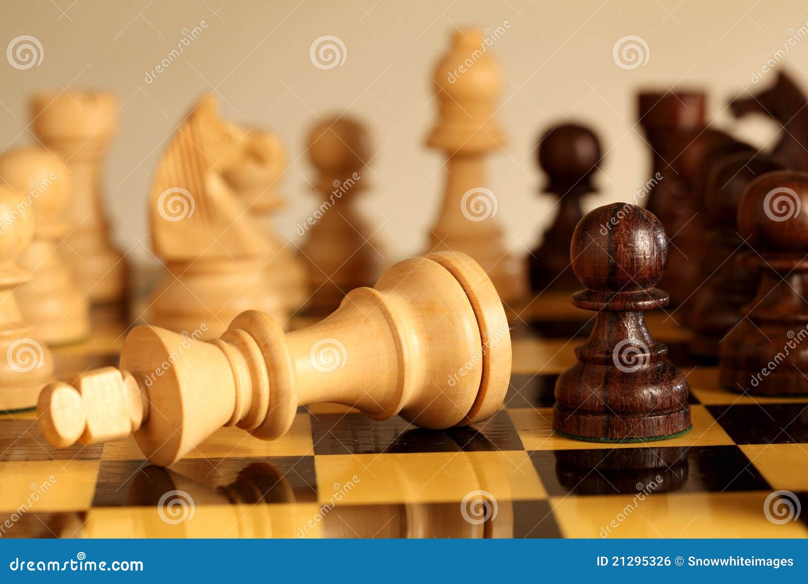 Checkmate stock photo. Image of crowd, focus, shot, medium - 21295326