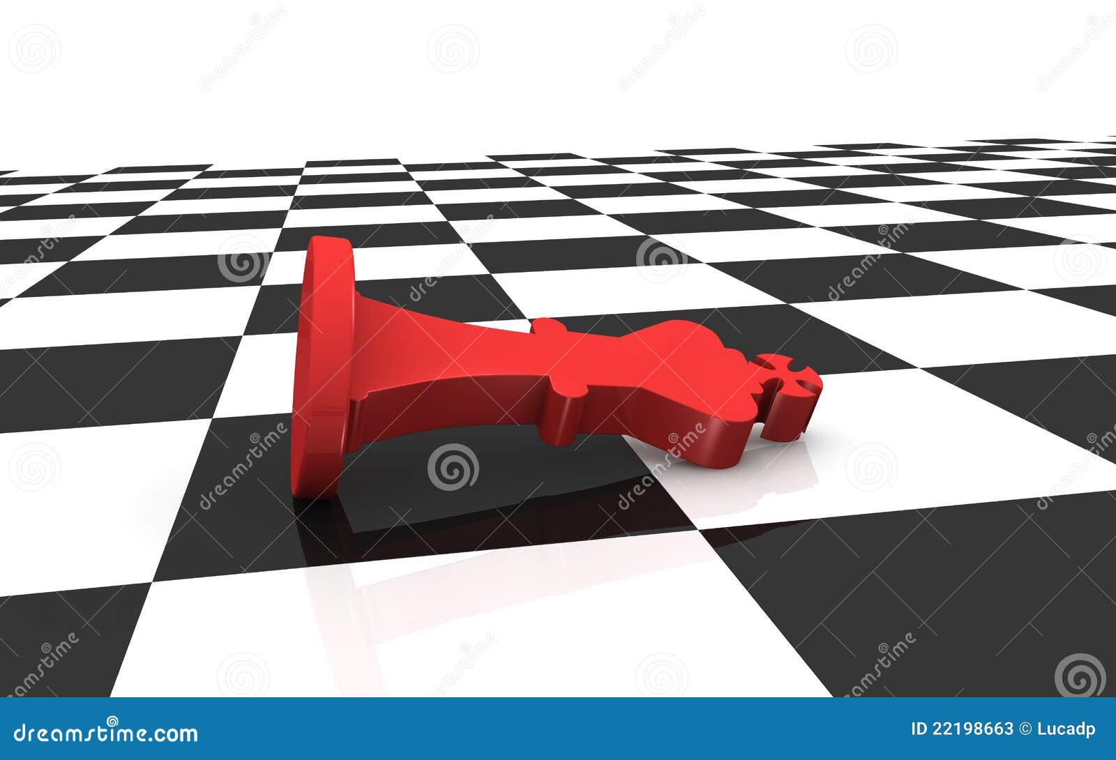 Checkmate stock illustration. Illustration of board, close - 22198663