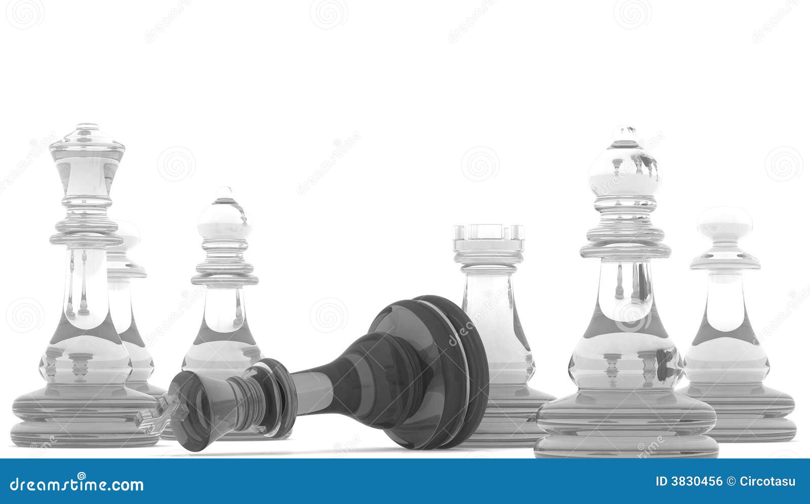 Checkmate ! stock photo. Image of clipping, attack, competition - 3830456