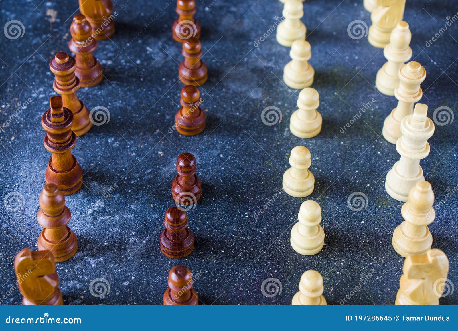 Checkmate and Chess Pawn Figures Close-up Stock Image - Image of ...