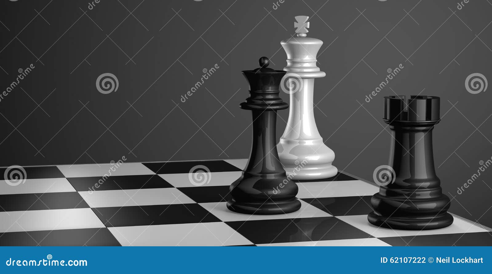 Checkmate stock illustration. Illustration of strategy - 62107222
