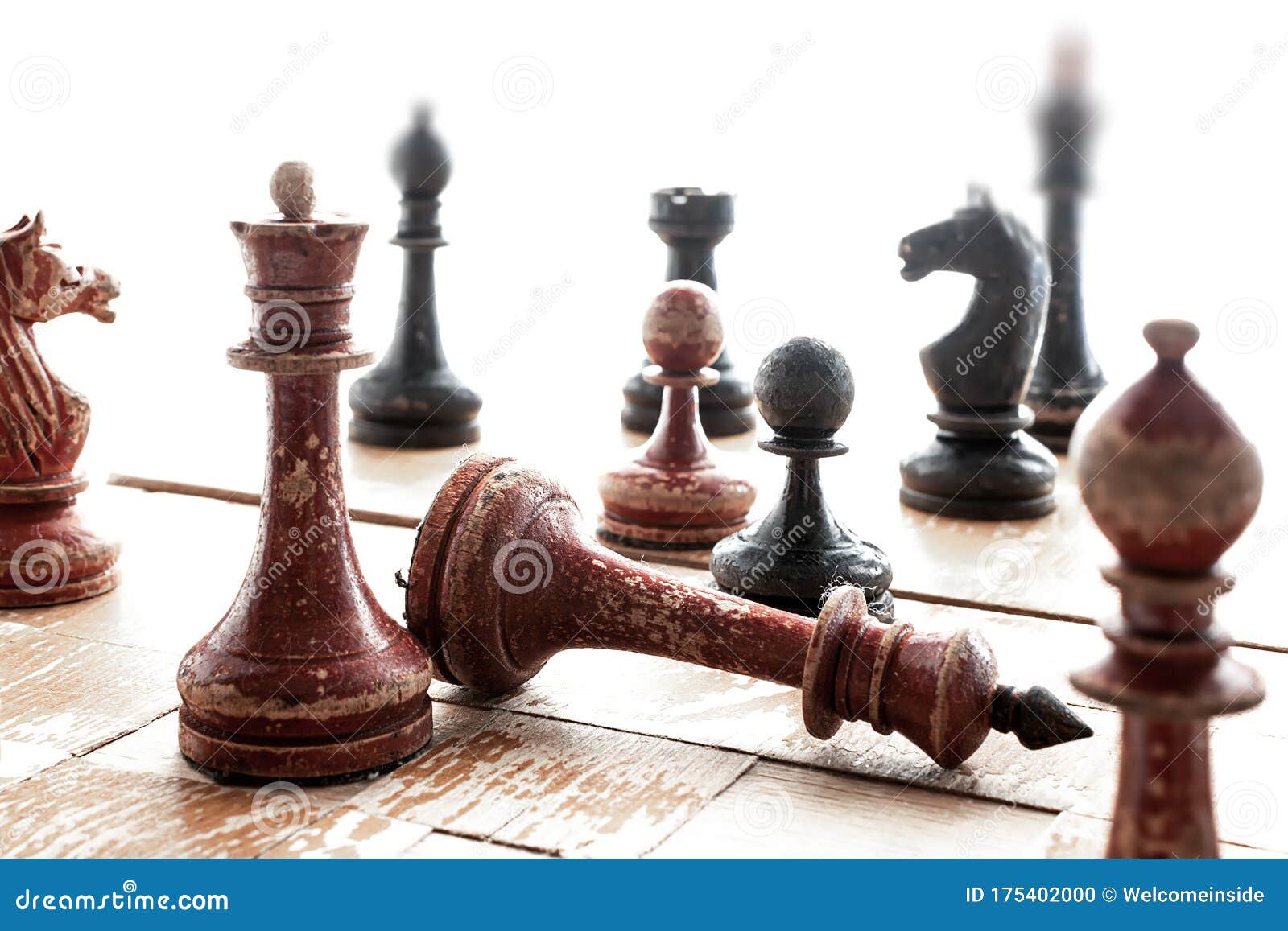 Checkmate Figures stock photo. Image of bishop, pieces - 175402000