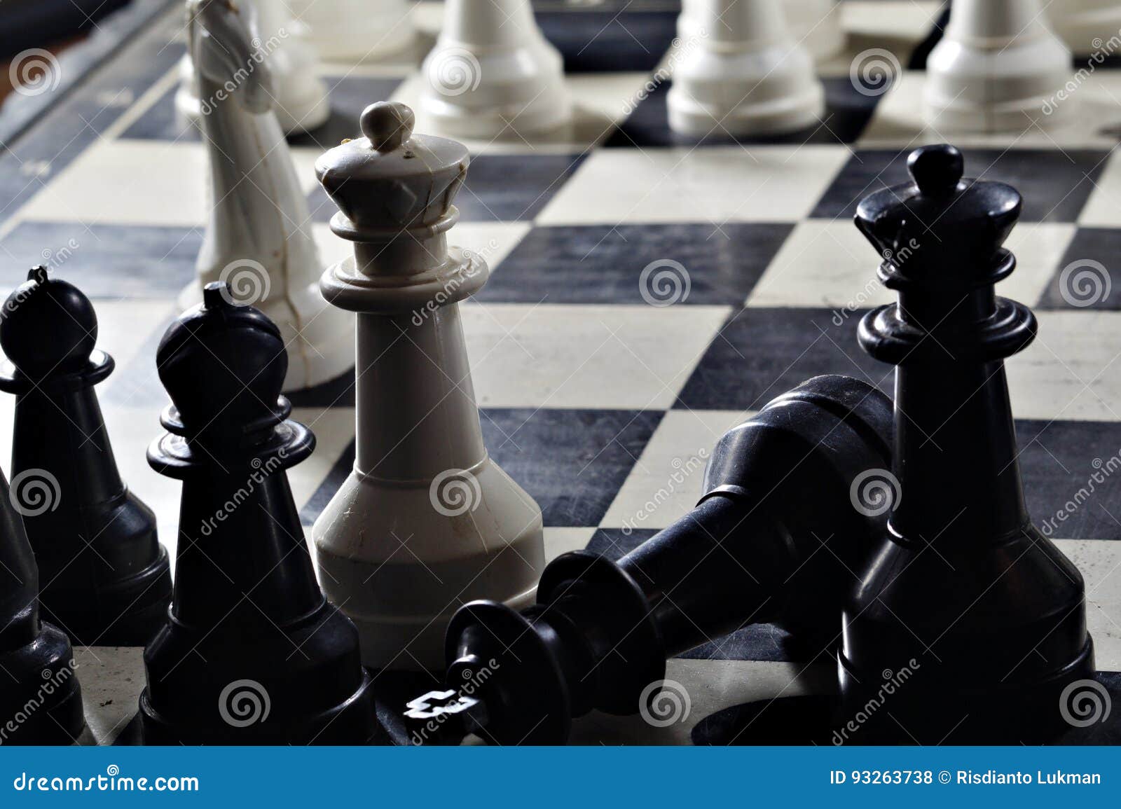 CHECKMATE! stock photo. Image of chess, game, light, checkmate - 93263738
