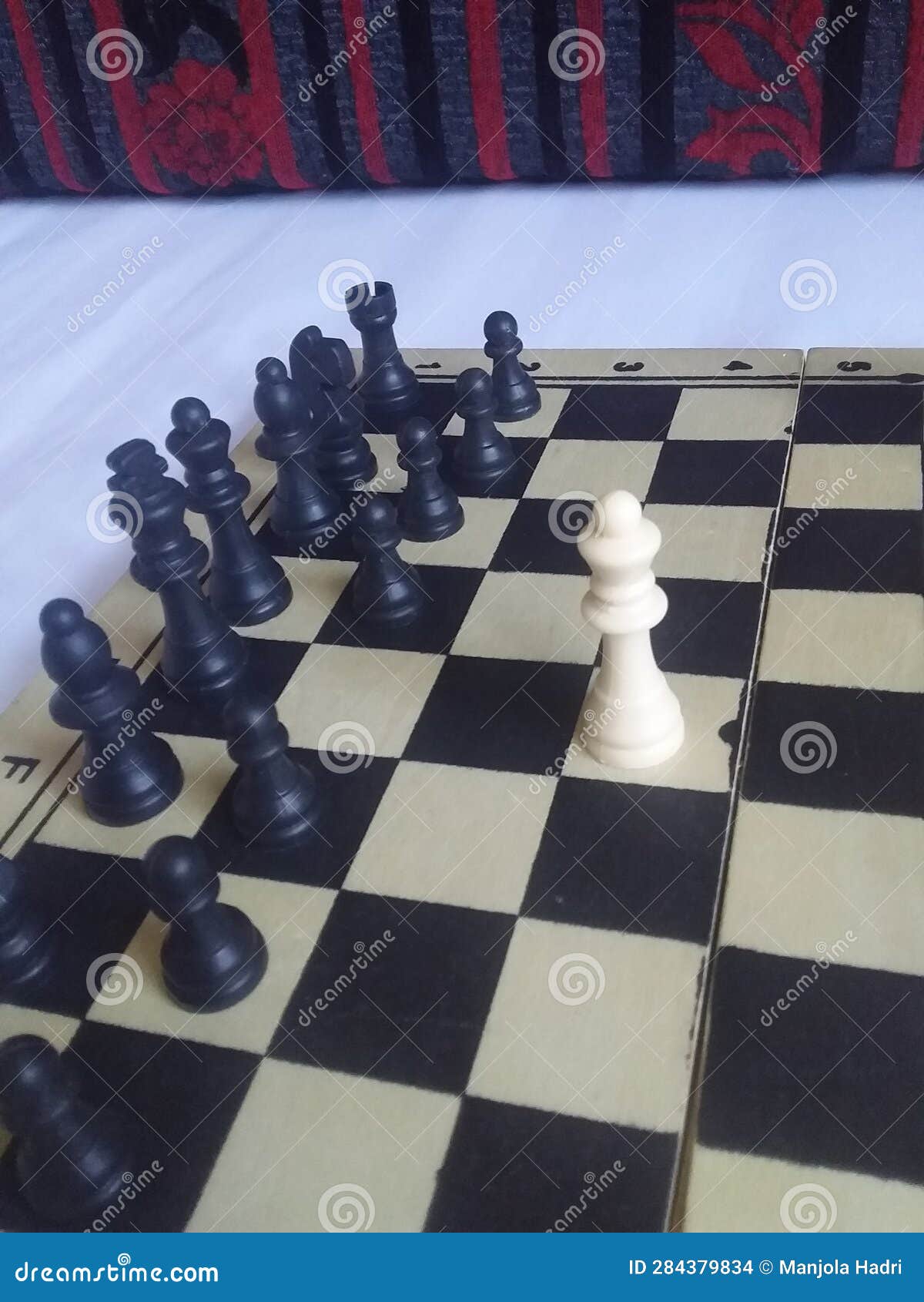 Checkmate situation stock photo. Image of defeated, chessboard - 284379834