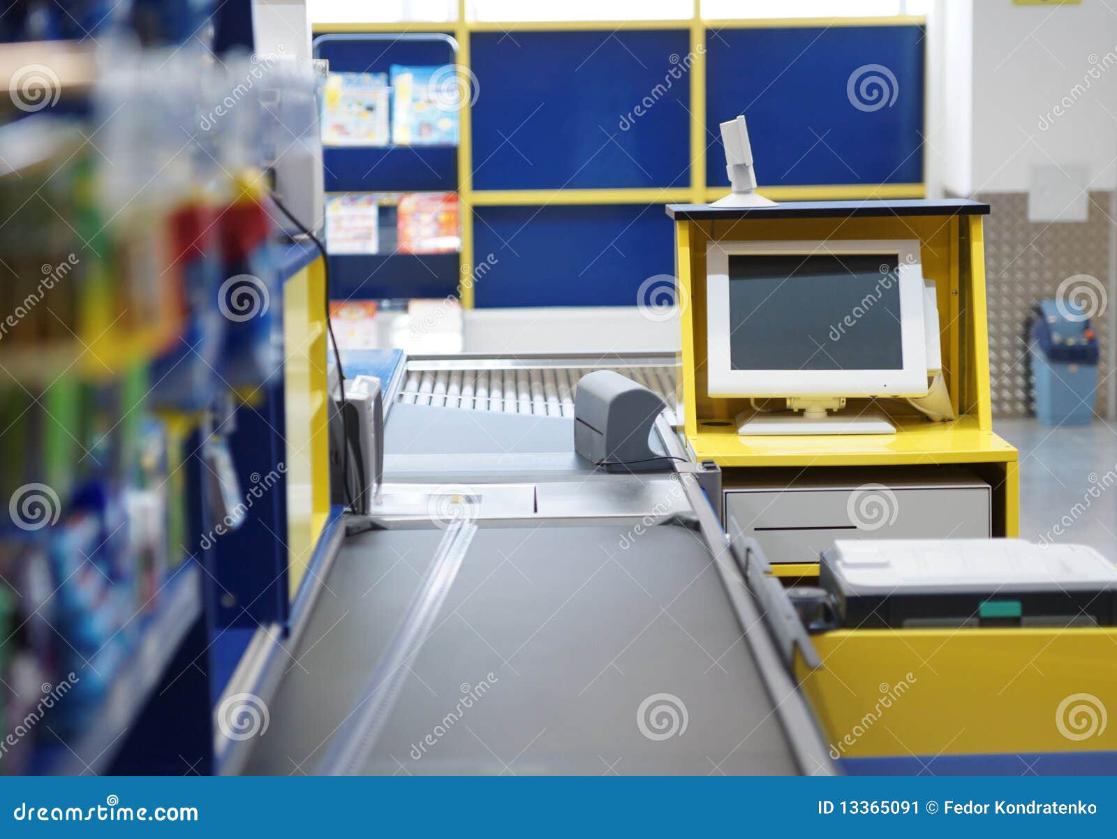 Checkout terminal stock image. Image of register, consuming - 13365091