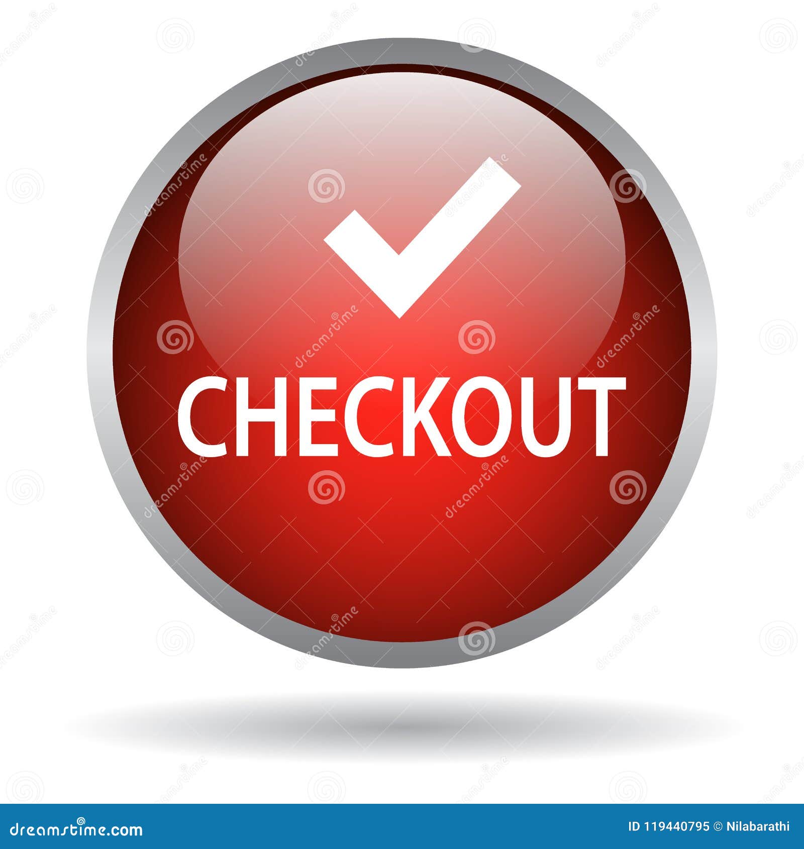 Checkout web button stock illustration. Illustration of illustration ...