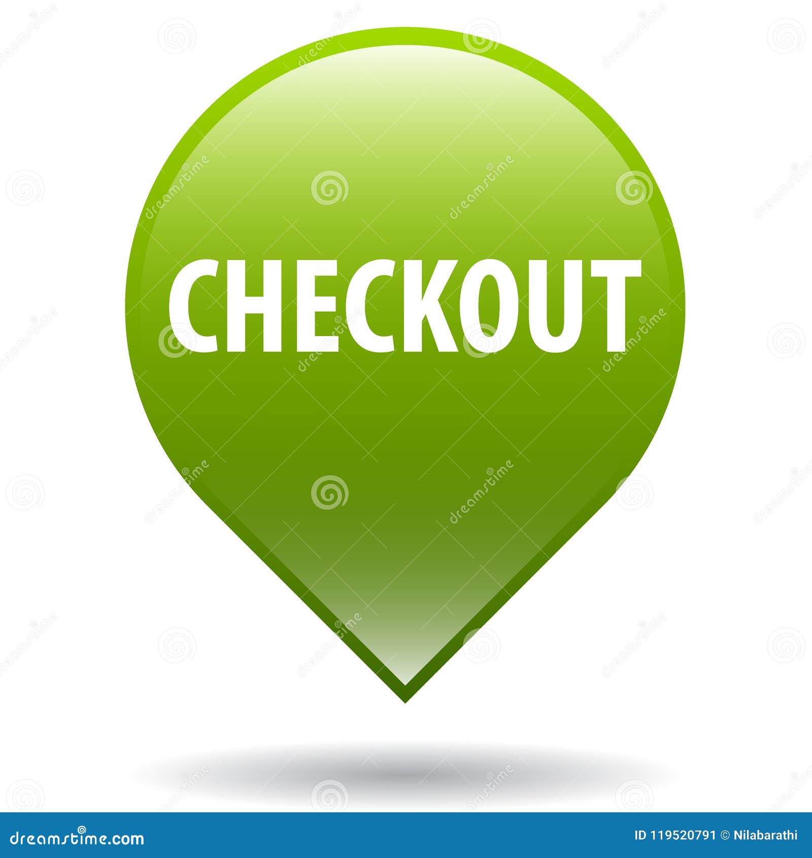 Checkout web button stock illustration. Illustration of detail - 119520791
