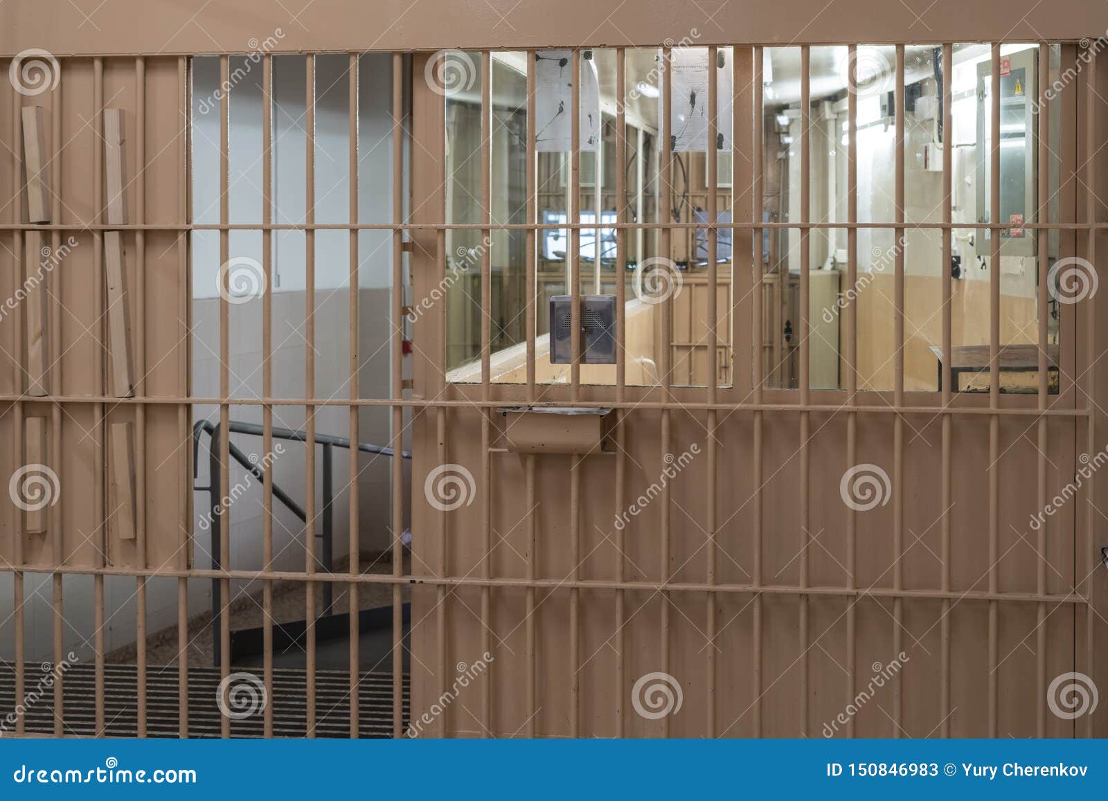 Checkpoint in the prison stock image. Image of freedom - 150846983