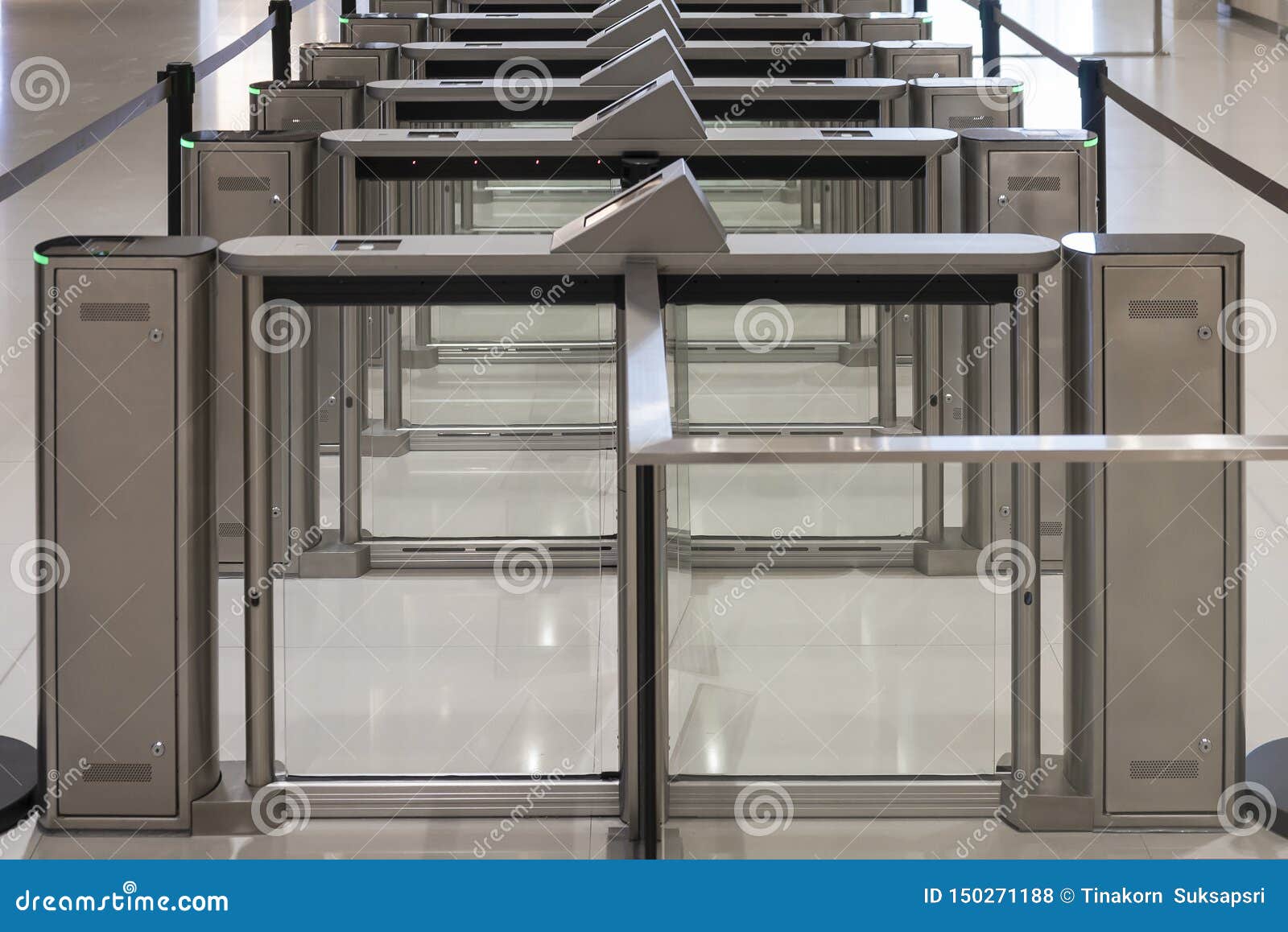 Modern Checkpoint for Control Entrance Pass Security Stock Photo ... Modern Checkpoint for Control Entrance Pass Security Stock Photo ...