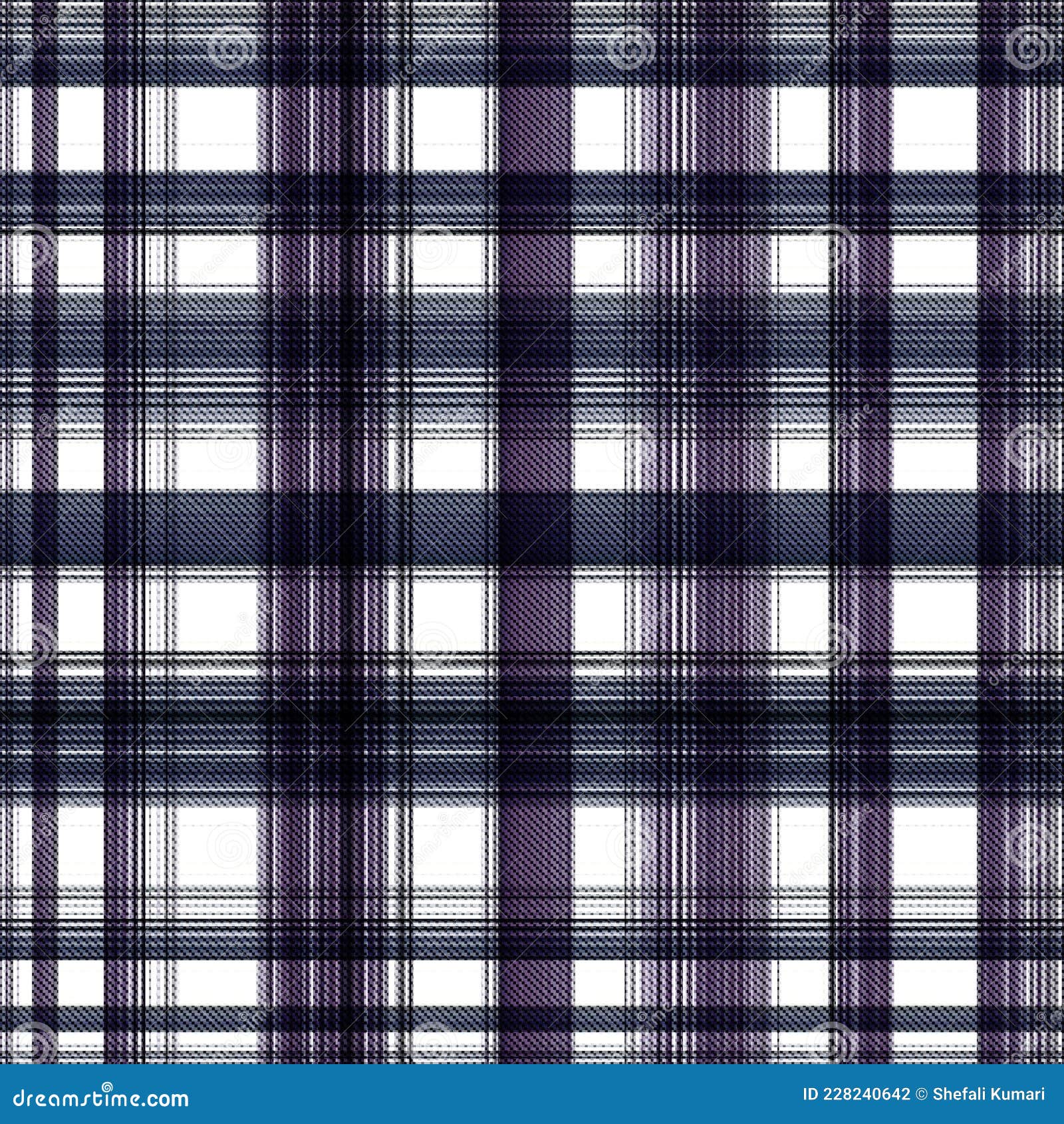 Checks and Tartan Seamless Repeat Modern Classic Pattern Stock ...