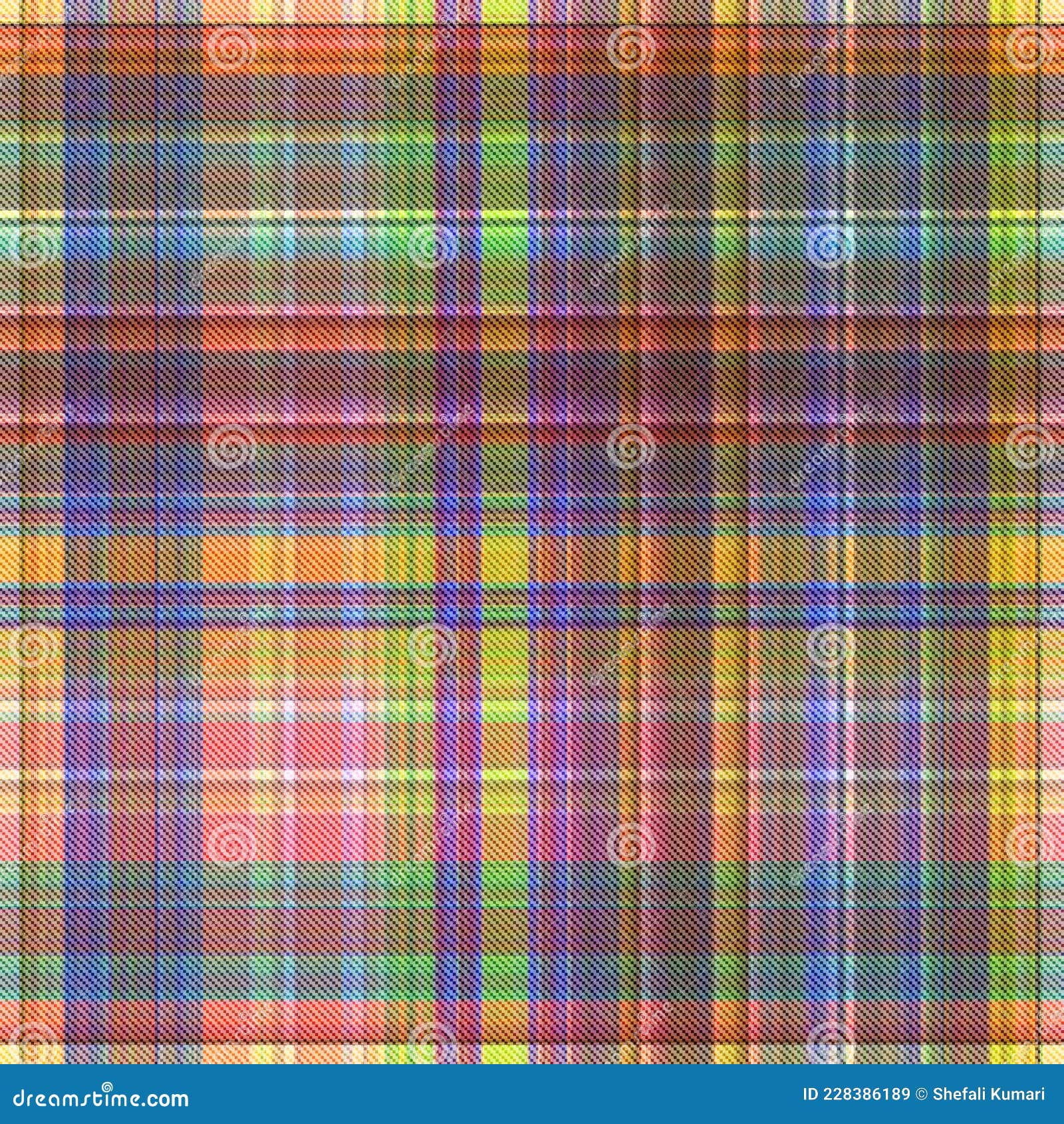 Checks and Tartan Seamless Repeat Modern Classic Pattern Stock ...