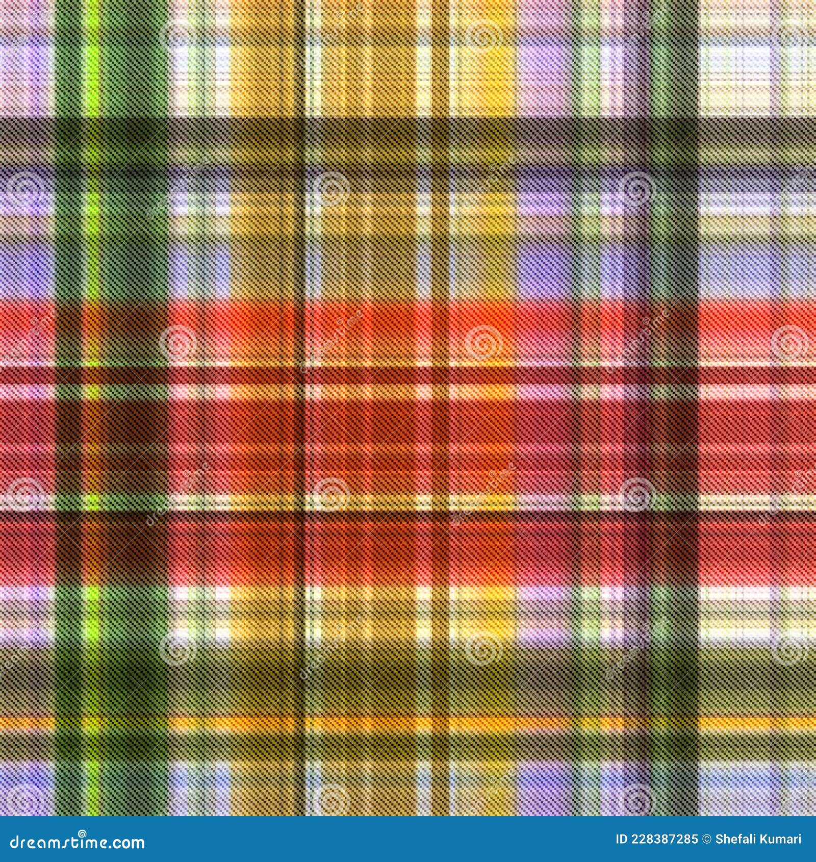 Checks and Tartan Seamless Repeat Modern Classic Pattern Stock ...