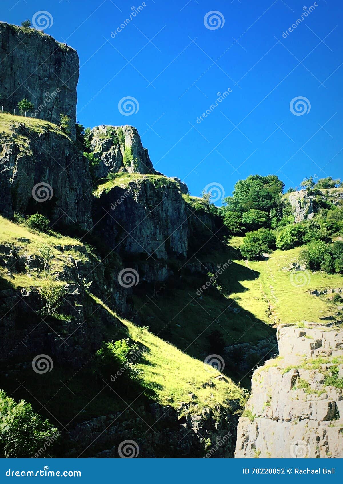Cheddar caves cliffs stock photo. Image of ground, natural - 78220852