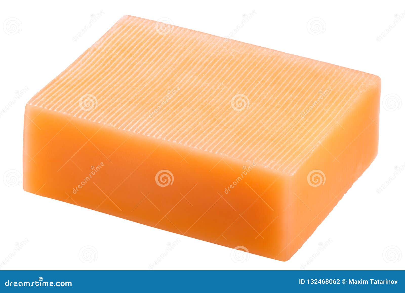 Cheddar Cheese Block, Paths Stock Photo - Image of piece, orange: 132468062