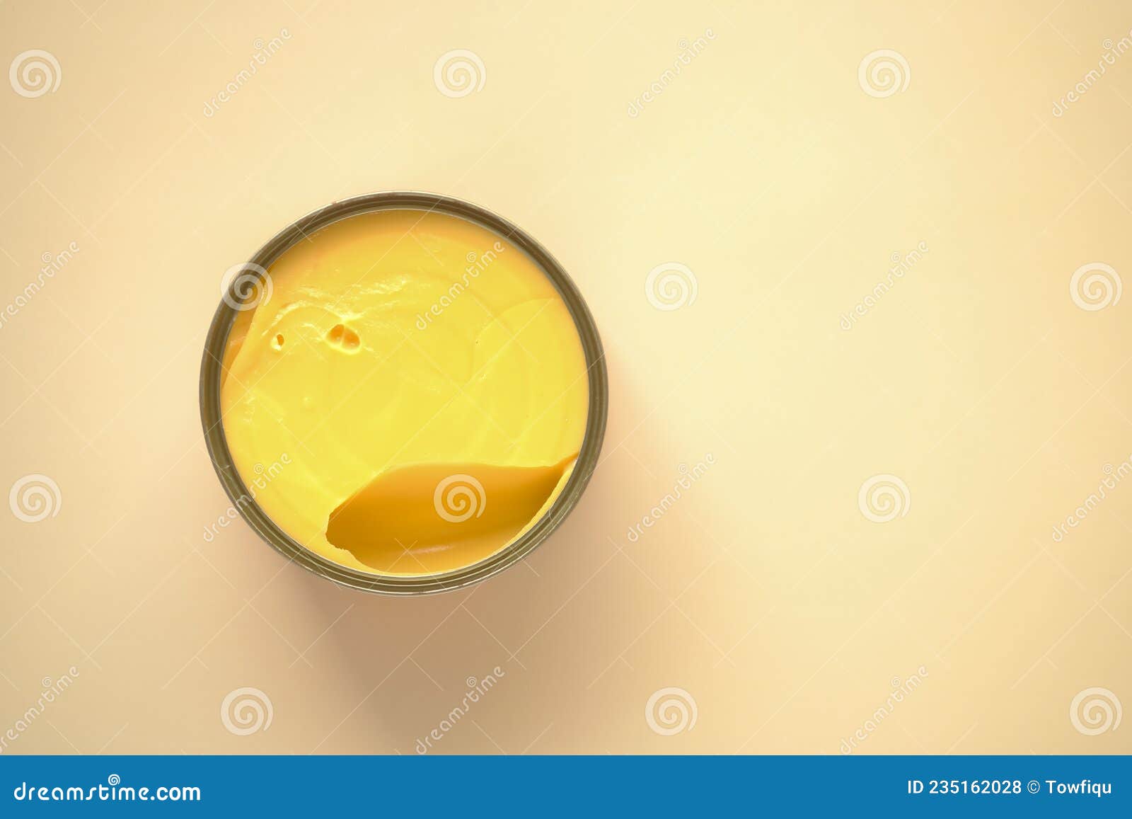 Cheddar Cheese in a Tin Container on Table Stock Photo - Image of piece ...