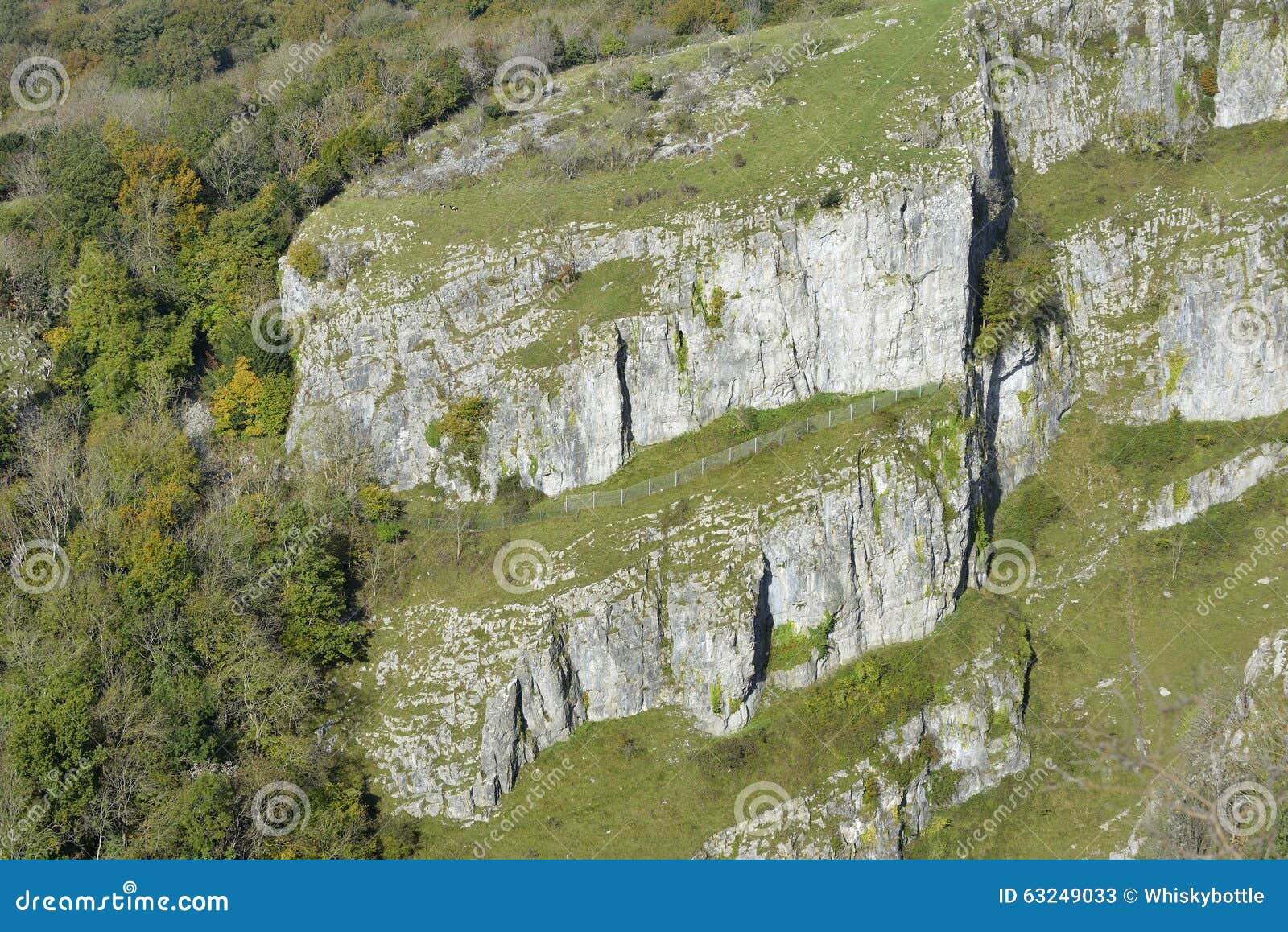 Cheddar Gorge View From A Drone Stock Image | CartoonDealer.com #319019497