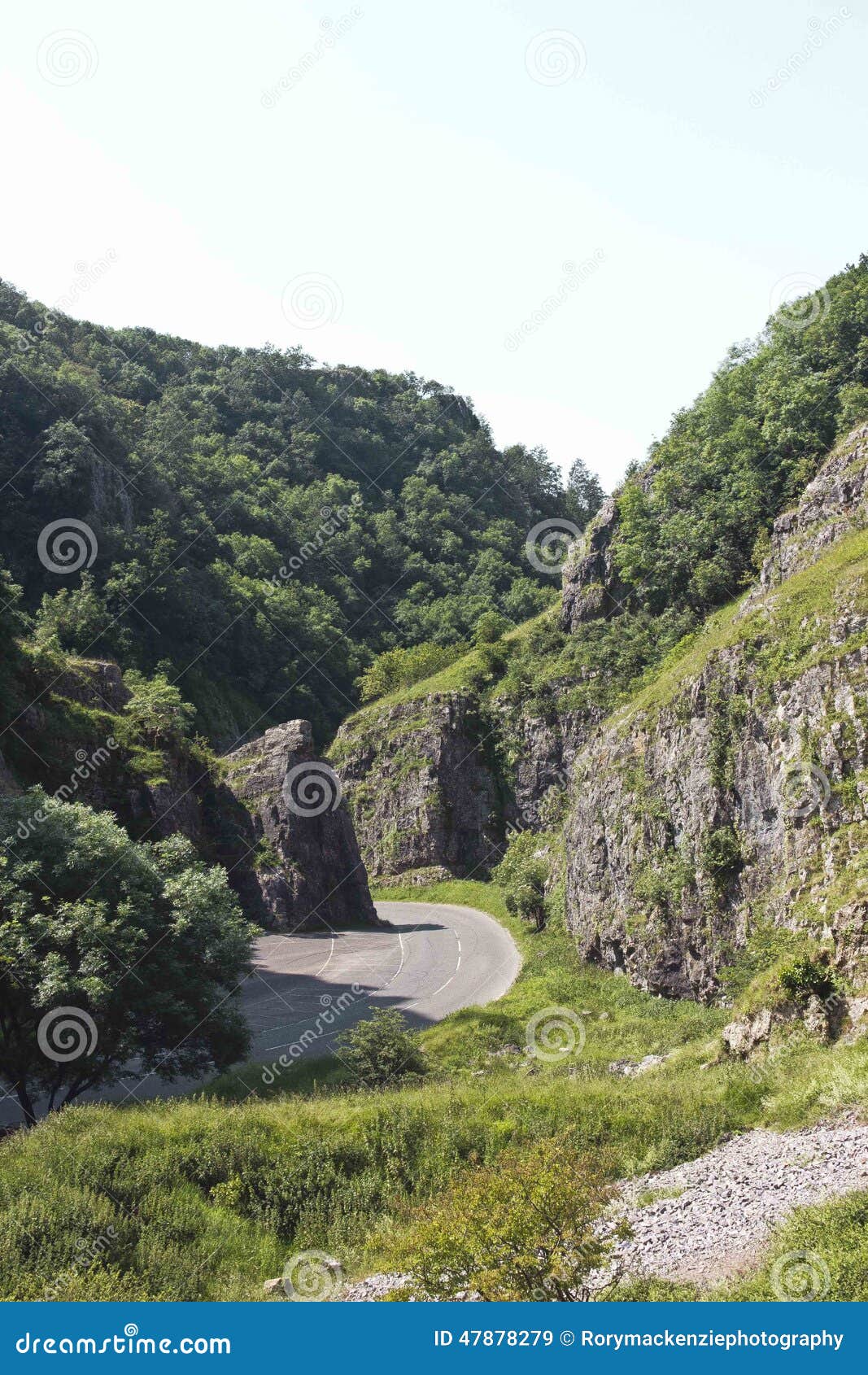 Cheddar Gorge stock image. Image of cheddargorge, mountain - 47878279
