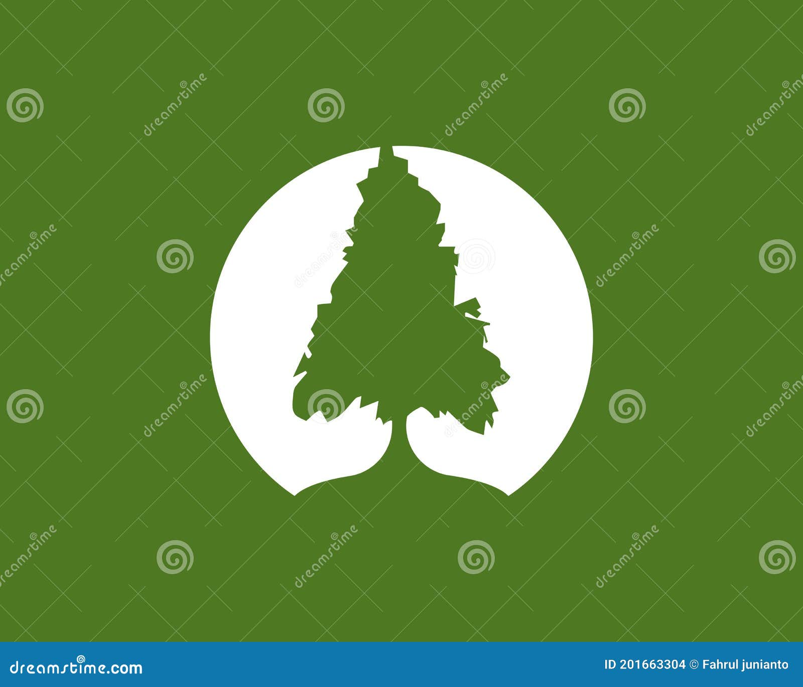 Cheddar Tree Logo Template Vector Stock Vector - Illustration of ...