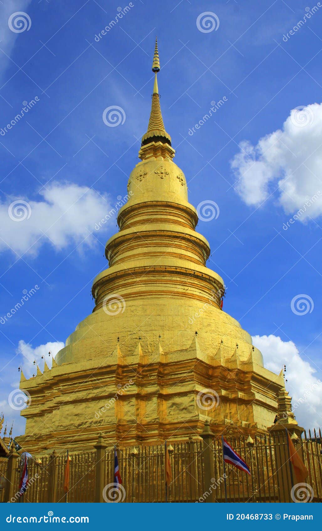 Chedee of thailand stock image. Image of pagoda, background - 20468733