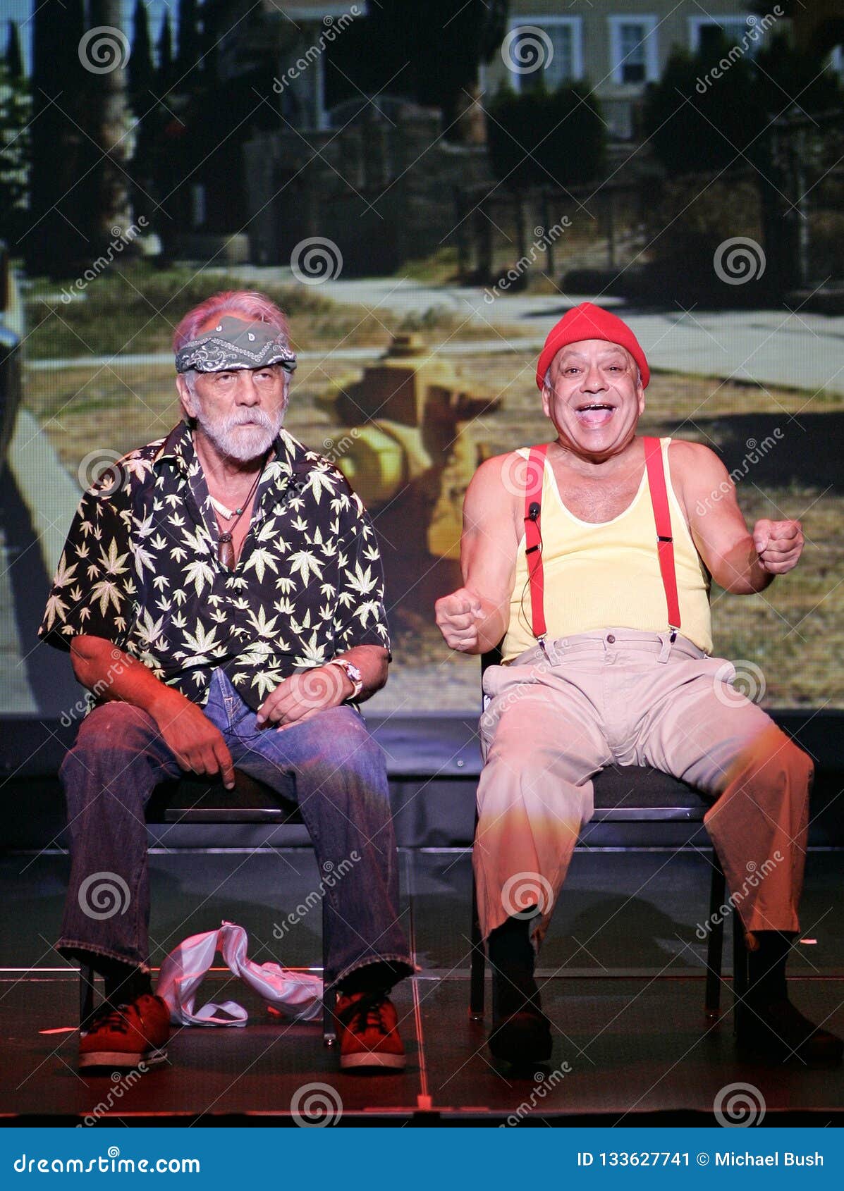 Cheech y Chong Perform foto editorial. Imagen de concierto - 133627741