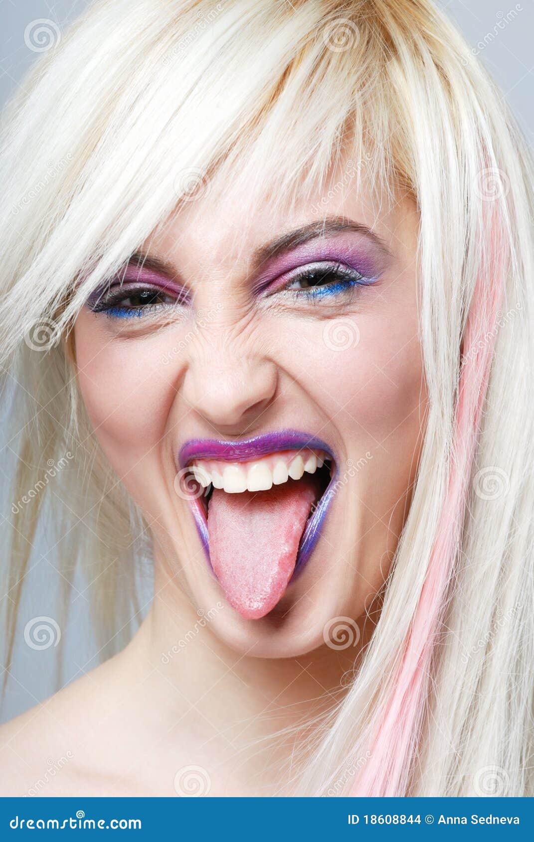 Cheeky stock photo. Image of female, beauty, humor, cute - 18608844