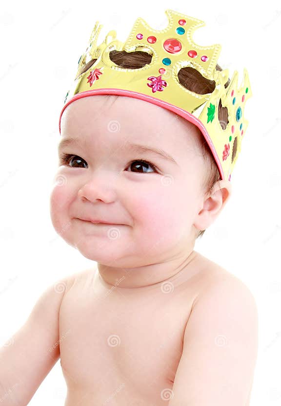 Cheeky baby stock image. Image of cheeky, king, innocence - 23859571