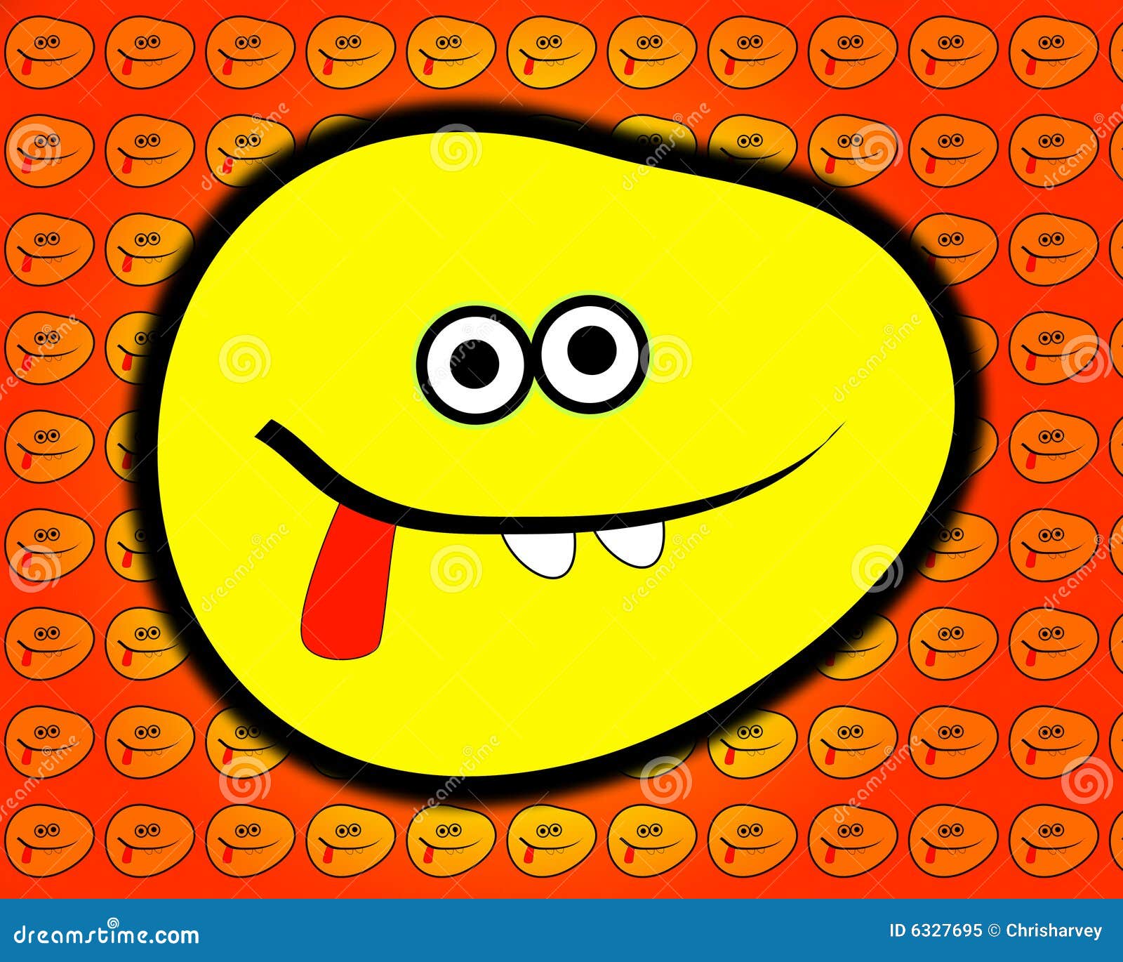 Smiling Cheeky Face With Angel Halo - Emoticon Concept Design Cartoon ...