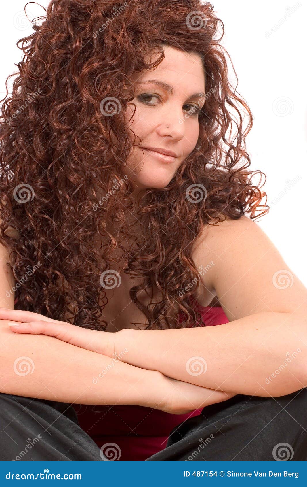 Cheeky look stock photo. Image of beautiful, beauty, woman - 487154